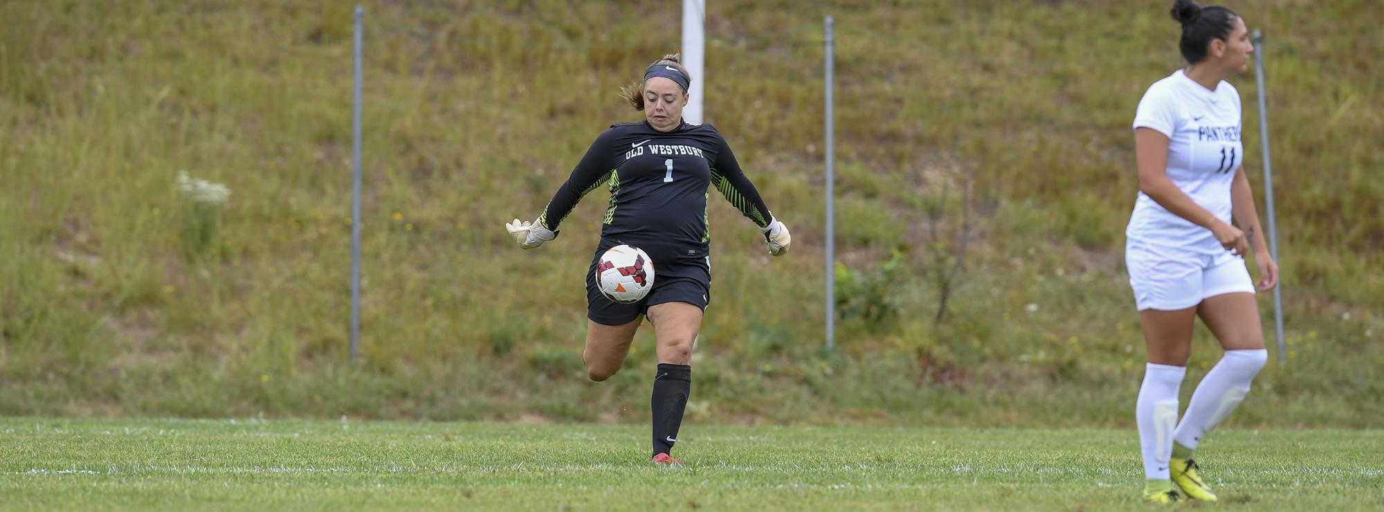 Women’s Soccer led by Higgins’ program-best 23 saves at John Jay - SUNY ...