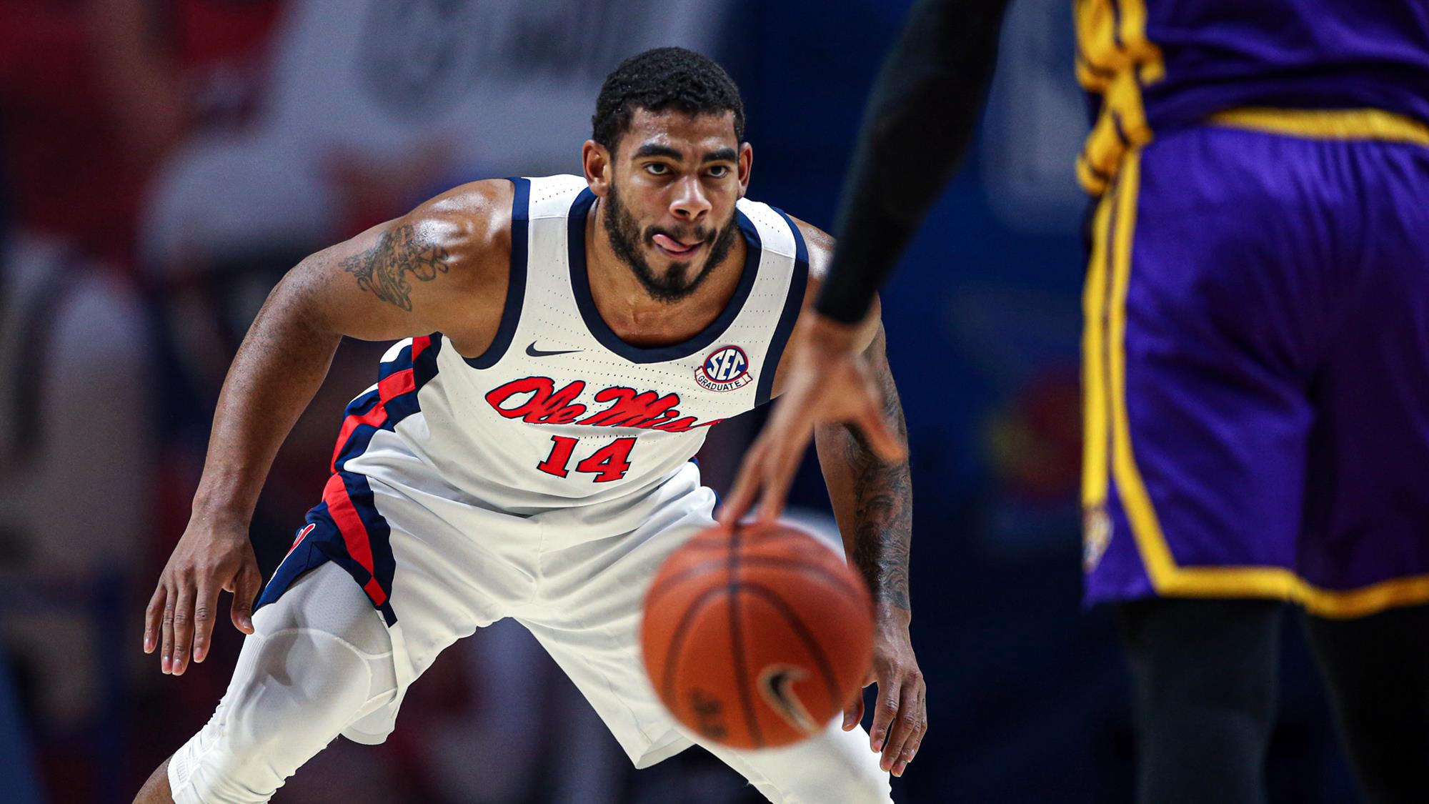 Dimencio Vaughn - Men's Basketball - Ole Miss Athletics