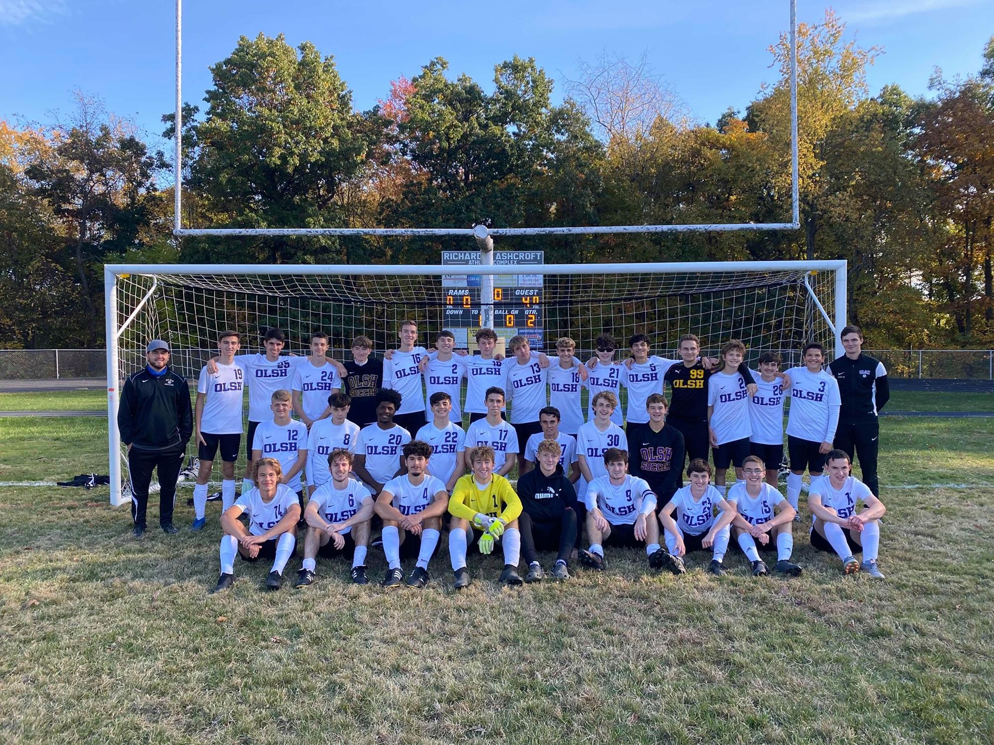Boys Soccer Secures First Undefeated Season in School History - OLSH ...