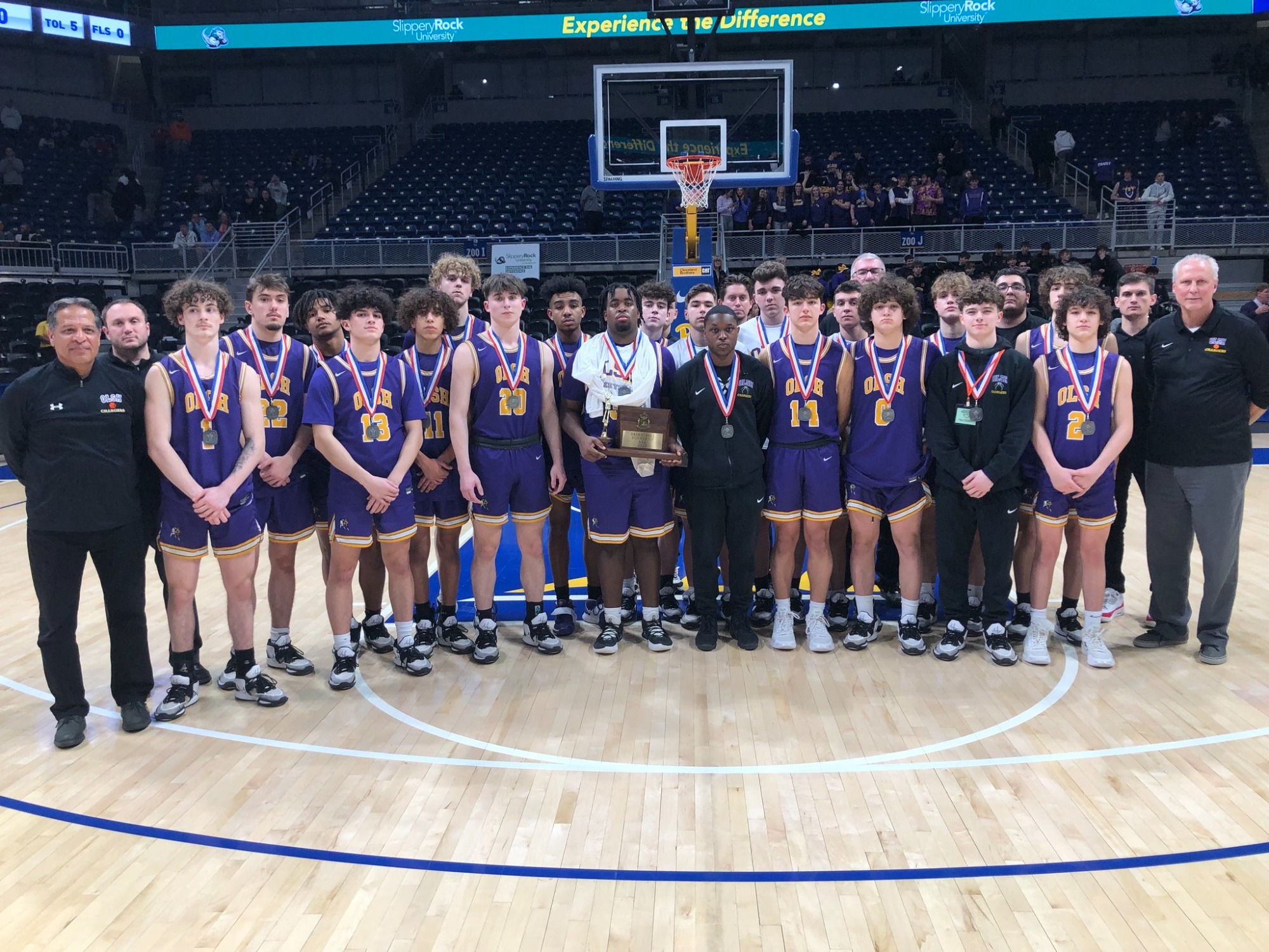 Boys Basketball Team is WPIAL Runner Up! - OLSH Athletics