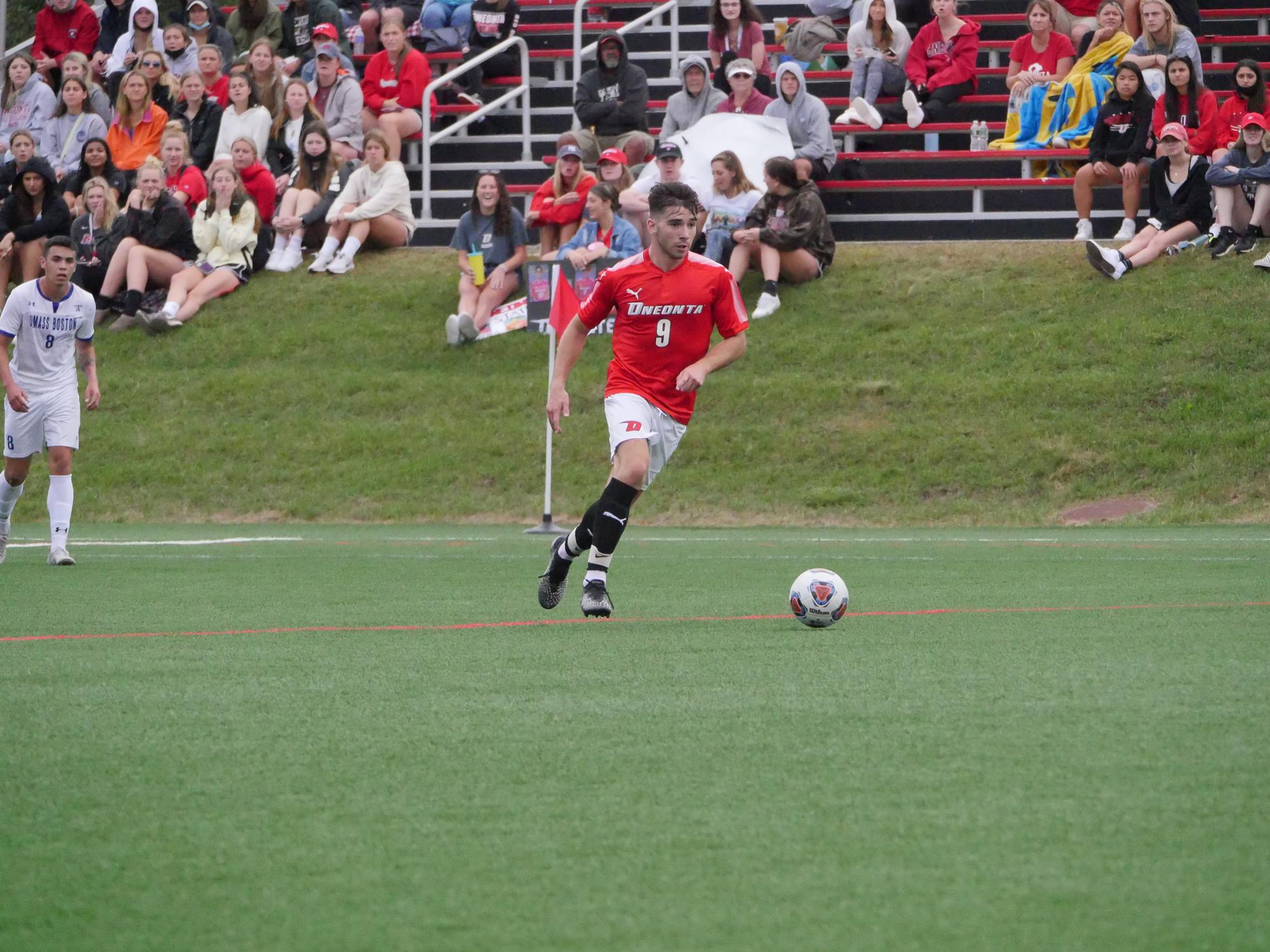 Battle of the Red Dragons goes to rival Cortland in men's soccer - SUNY ...