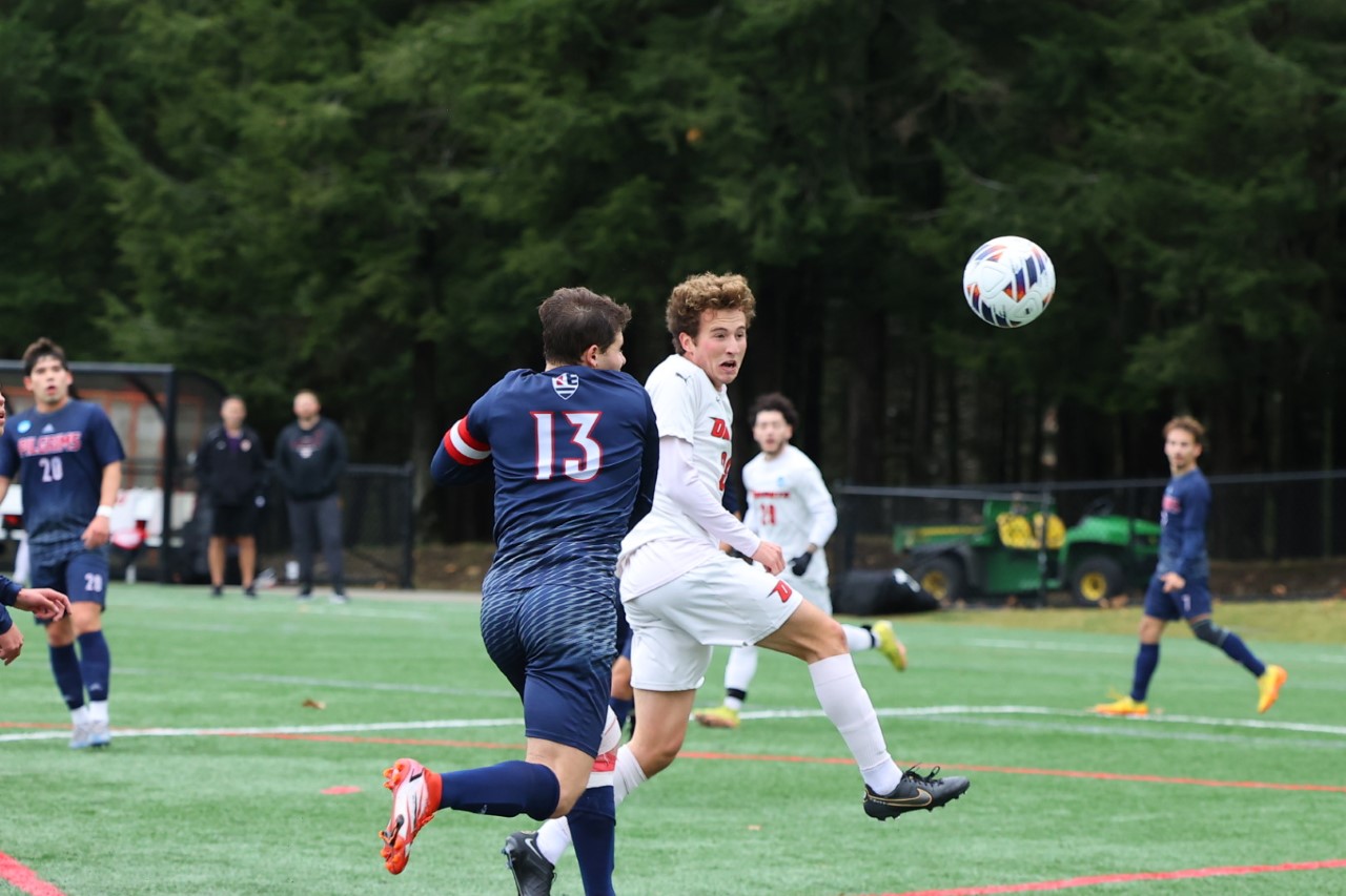 Men's Soccer Shutout New England College in the NCAA First Round - SUNY ...
