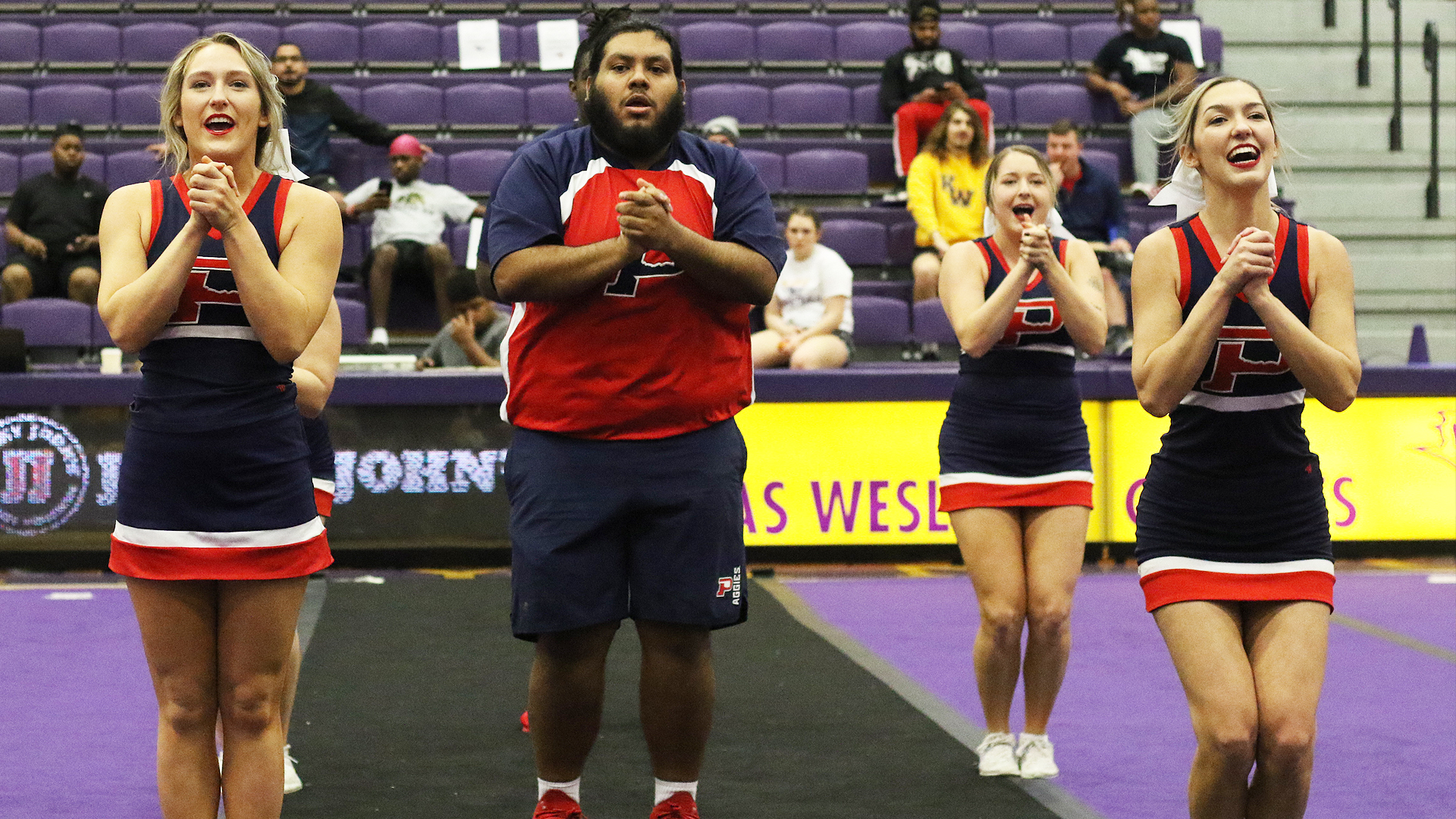 Aggie competitive cheer shows well in Kansas - Oklahoma Panhandle State ...