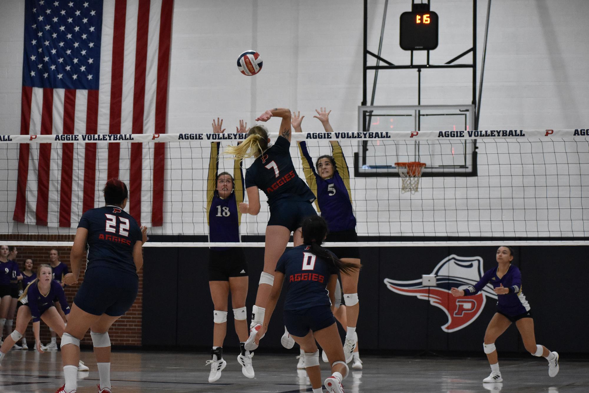 Aggie Volleyball stopped by SAGU Lions - Oklahoma Panhandle State ...