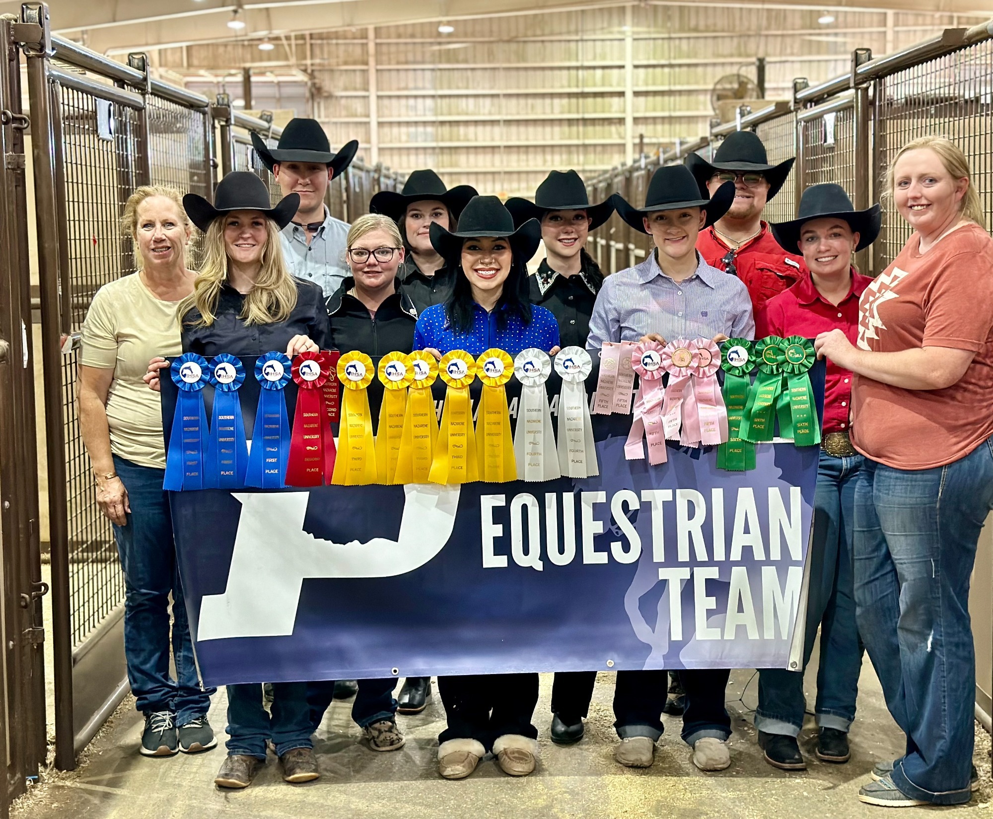 OPSU Equestrian Team Wraps up Season at the Windy Western Show ...