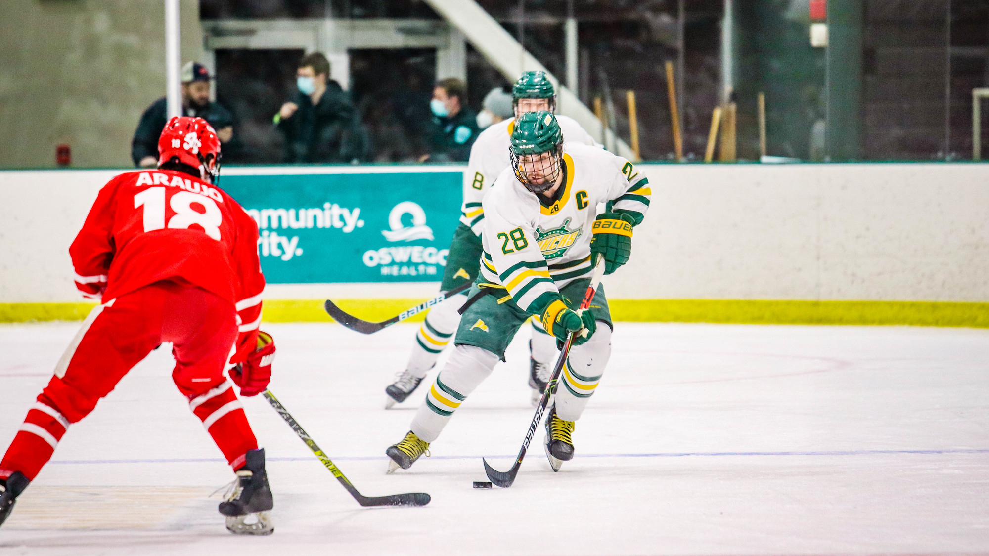 Broughman Nets Three in Victory Over Red Dragons - Oswego State Athletics