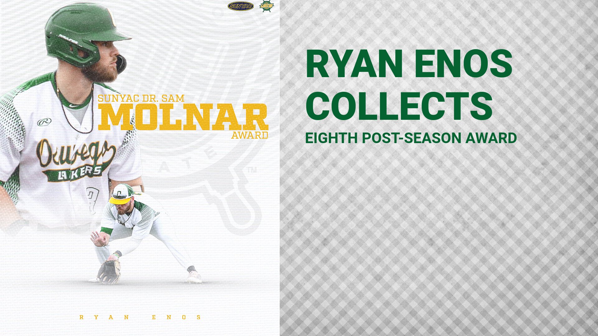 Ryan Enos - Baseball - Oswego State Athletics