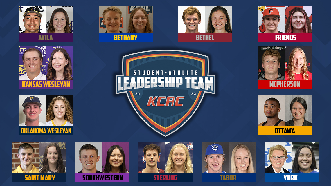 KCAC ANNOUNCES 2022-23 CONFERENCE STUDENT-ATHLETE LEADERSHIP TEAM - Ottawa University