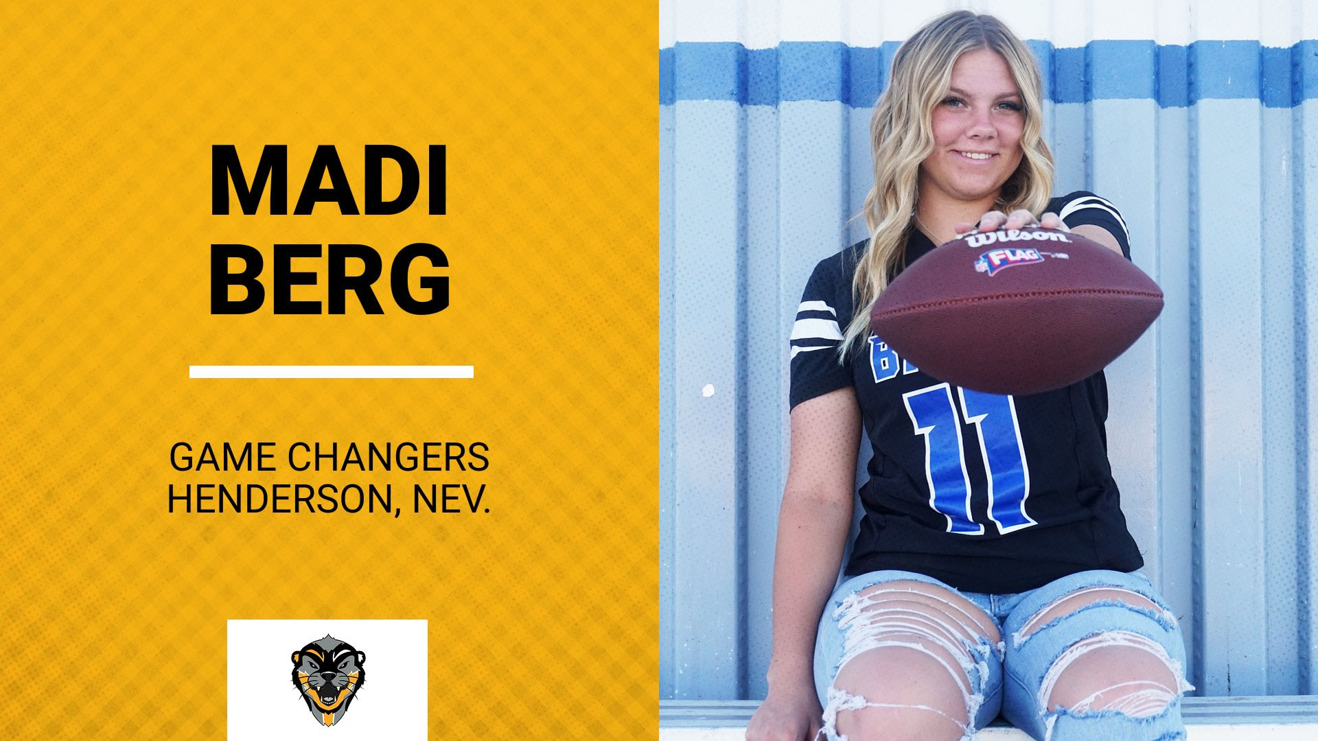 Flag Football Inks Madi Berg for 2023 - Ottawa University