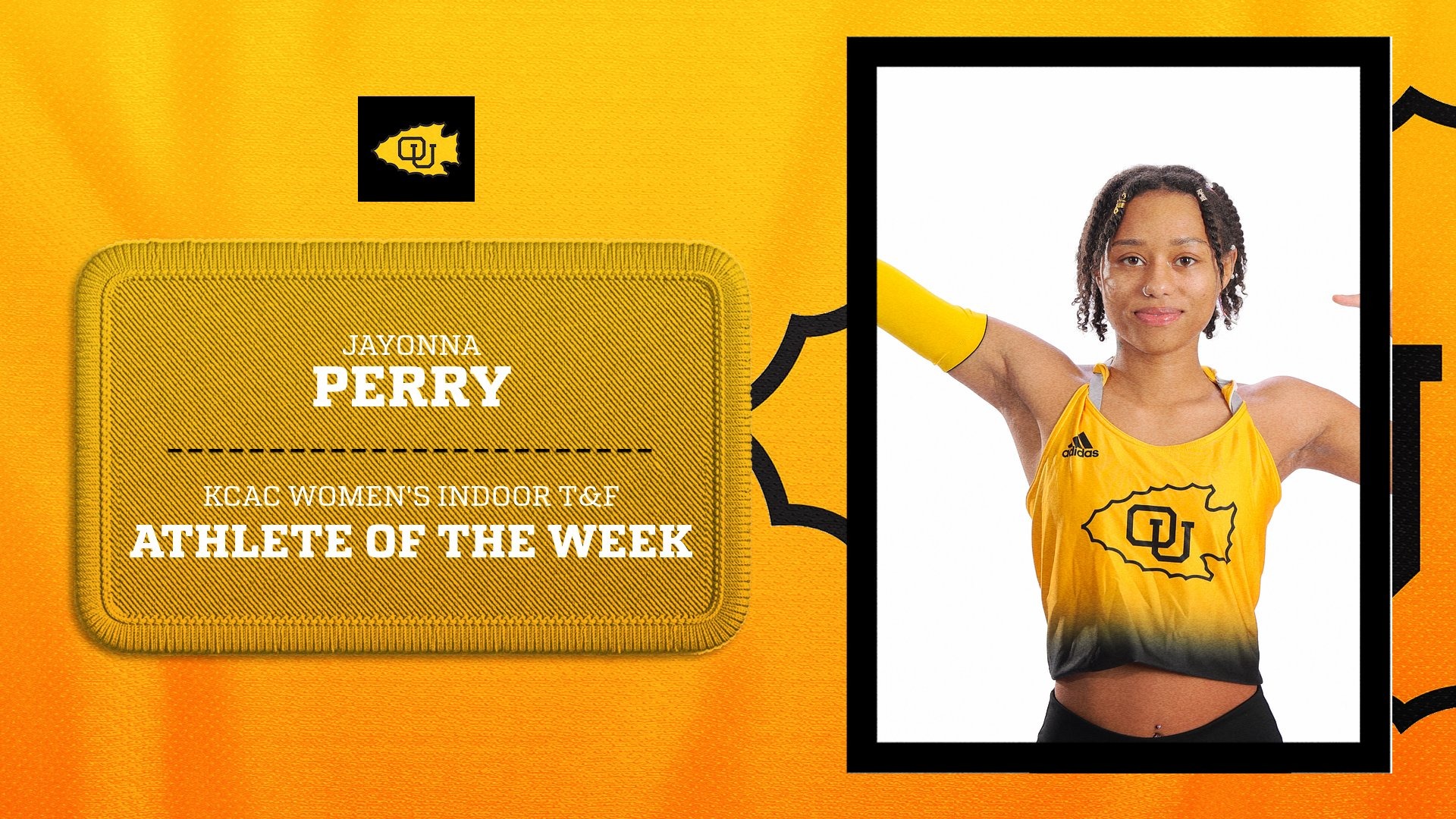 Perry Earns KCAC Women's Indoor Track Athlete of the Week - Ottawa ...