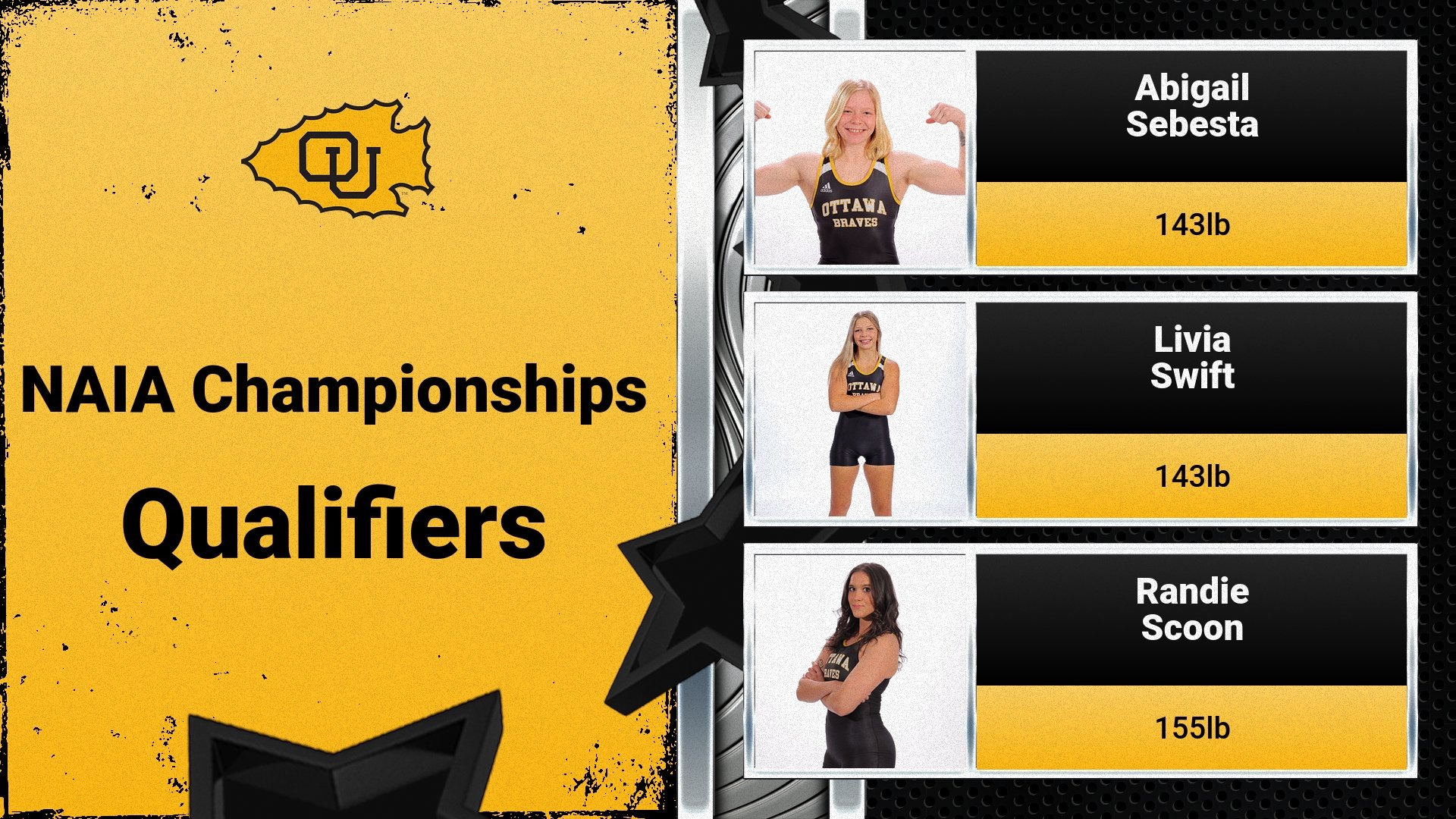 Sebesta, Swift and Scoon Headed to NAIA Nationals on Friday and ...