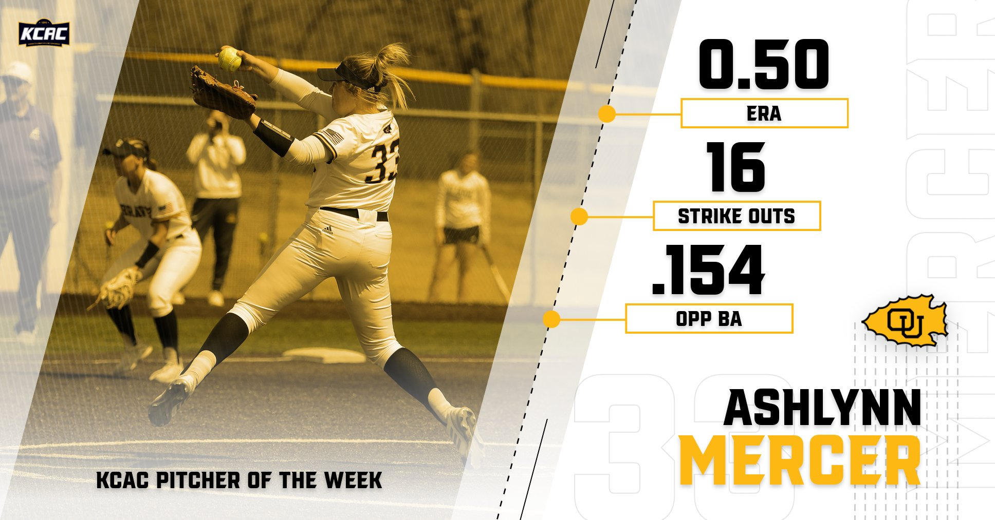 Ashlynn Mercer - 2024 - Softball - Ottawa University