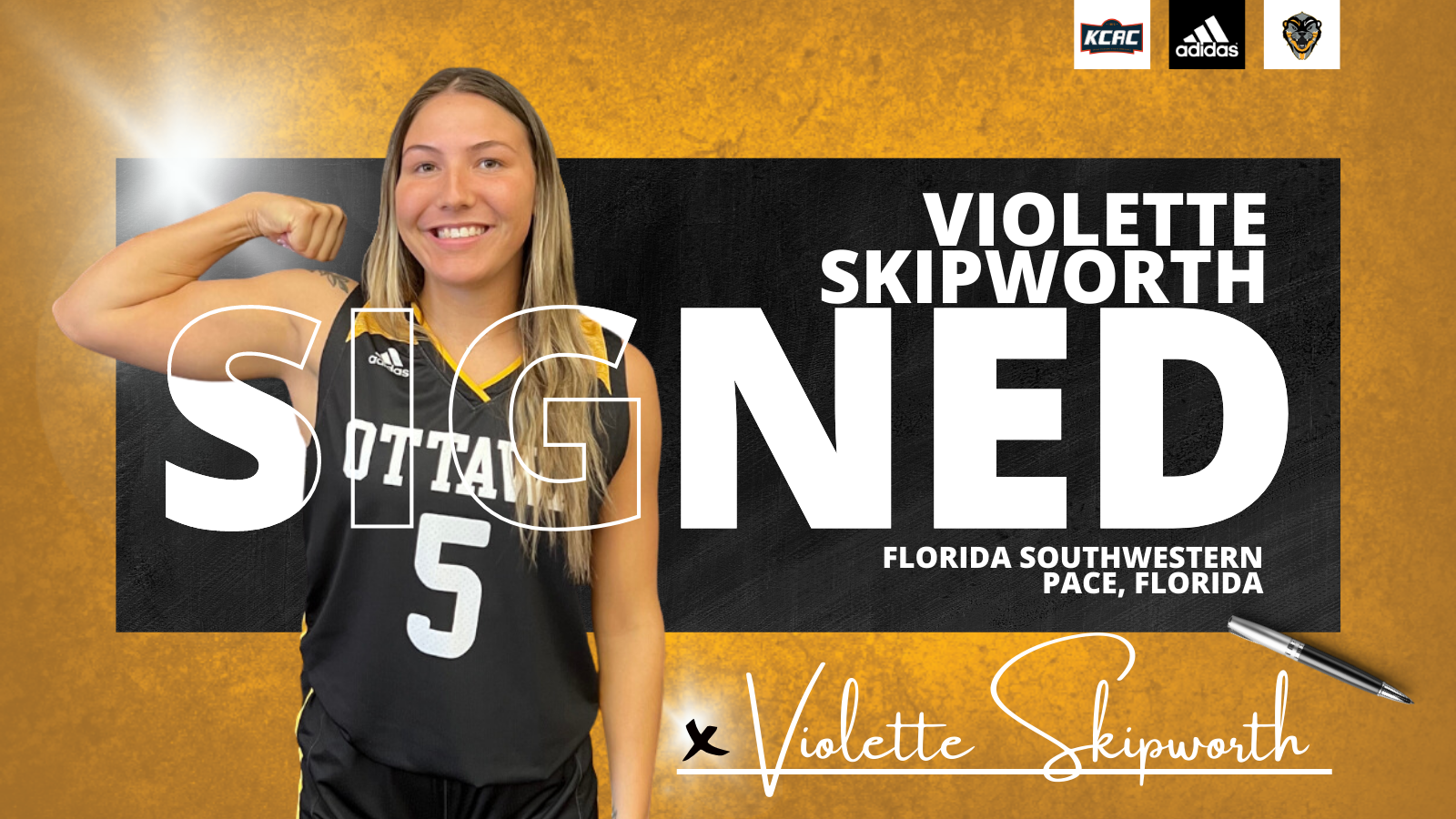 Women's Basketball Signs Violette Skipworth for 2023-24 - Ottawa University