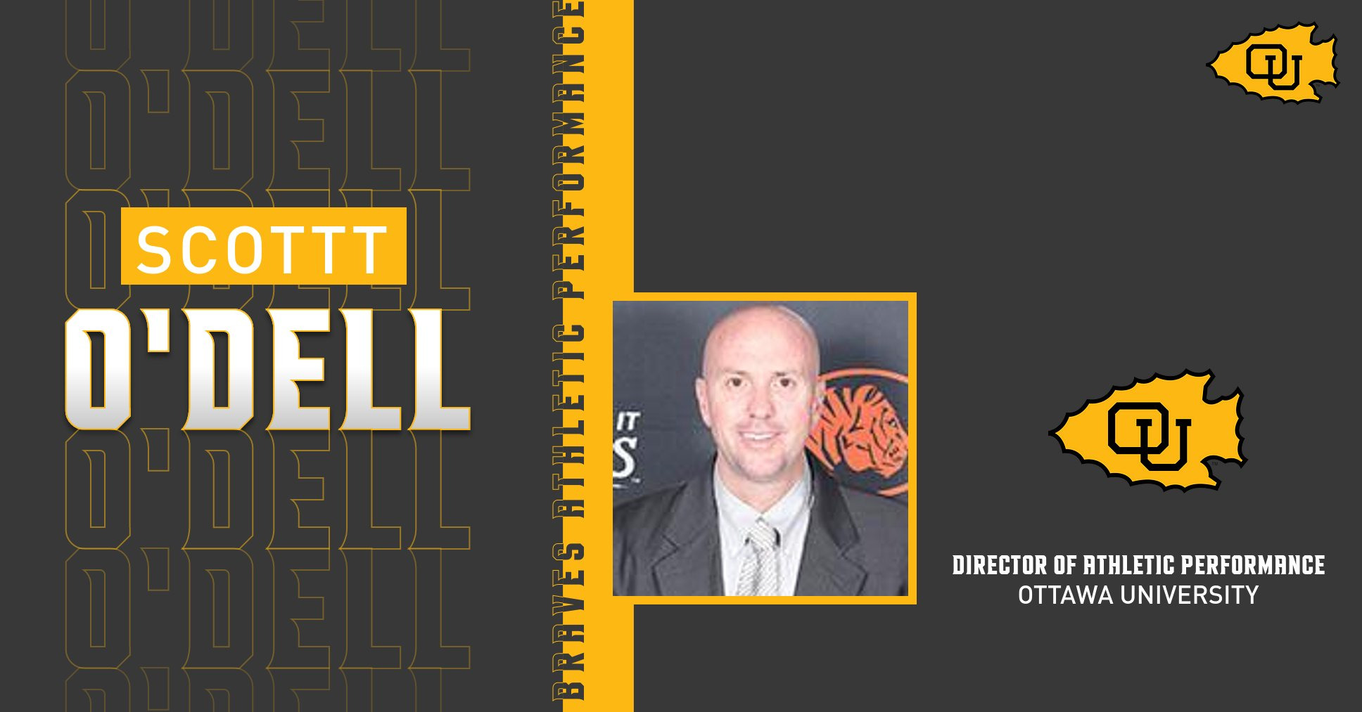 Scott O'Dell Named Director of Athletic Performance - Ottawa University