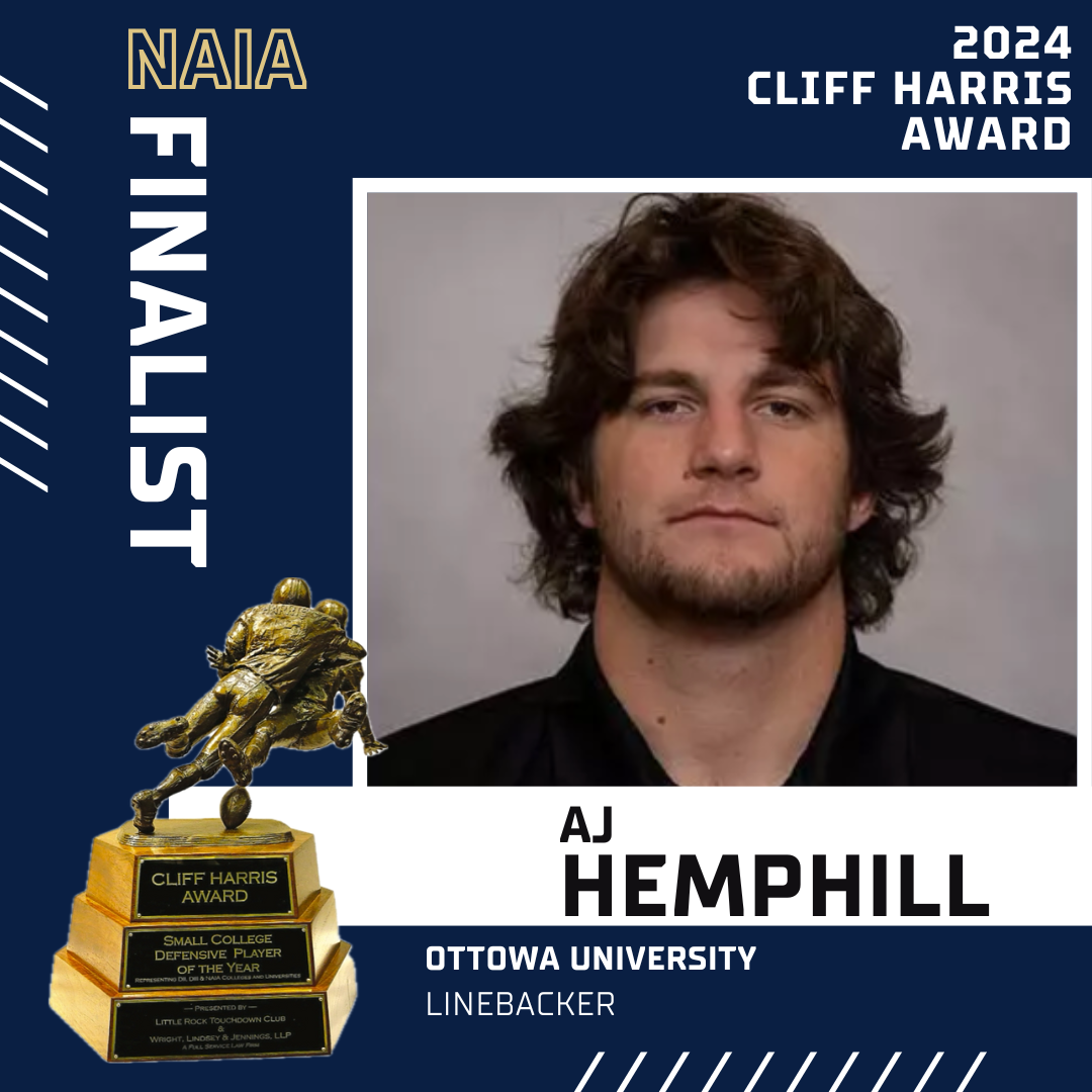 Hemphill and Ruth Named NAIA All-Americans - Ottawa University