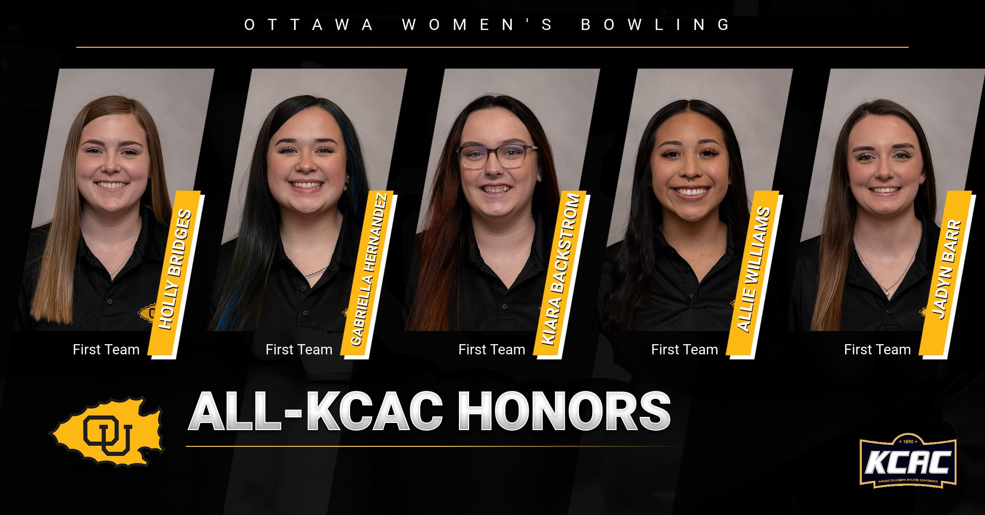 Women's Bowling Has Five Named to the All-KCAC Teams, Bridges and ...