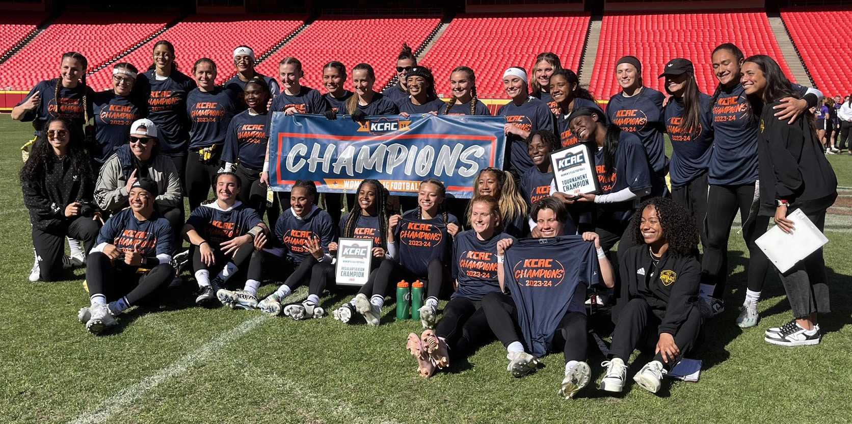 Women's Flag Football Earns 4th Straight KCAC Tournament Championship ...