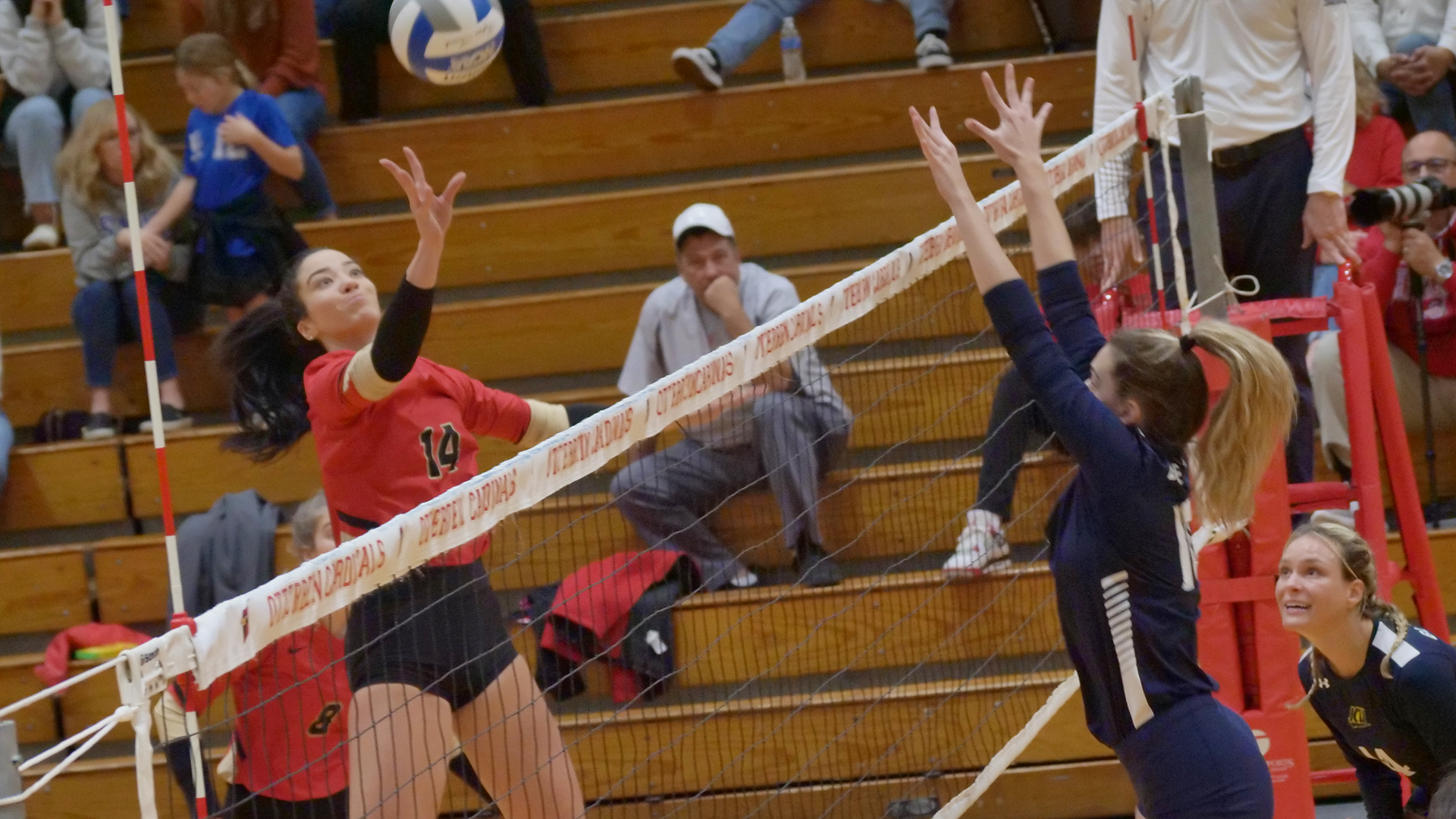 Volleyball Regroups to Beat JCU in Four Sets - Otterbein University ...
