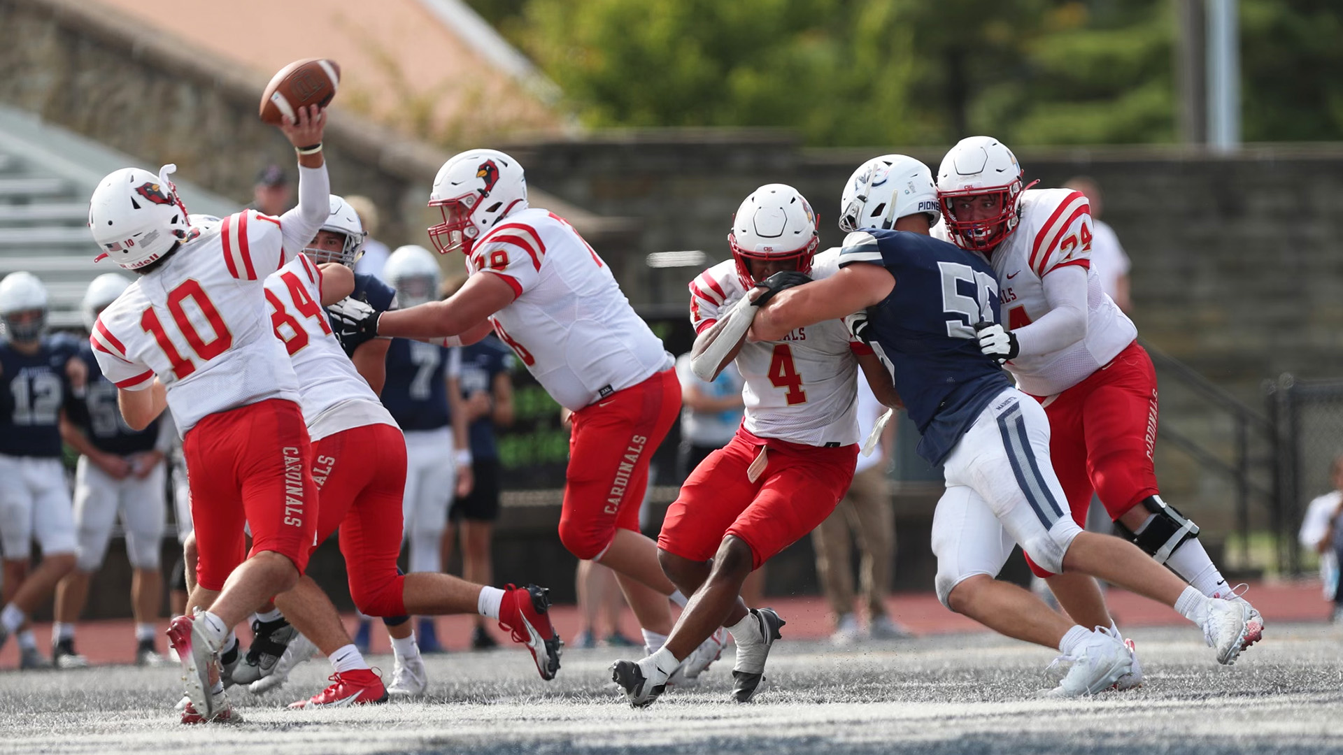 Football Drops First Road Game at Marietta - Otterbein University Athletics