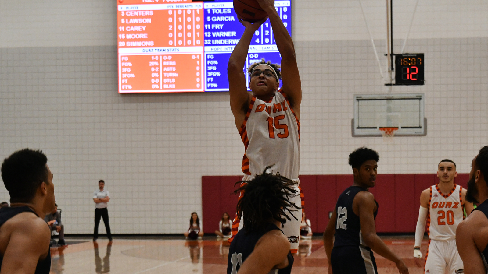 Dimetres Moore - Men's Basketball - OUAZ Athletics