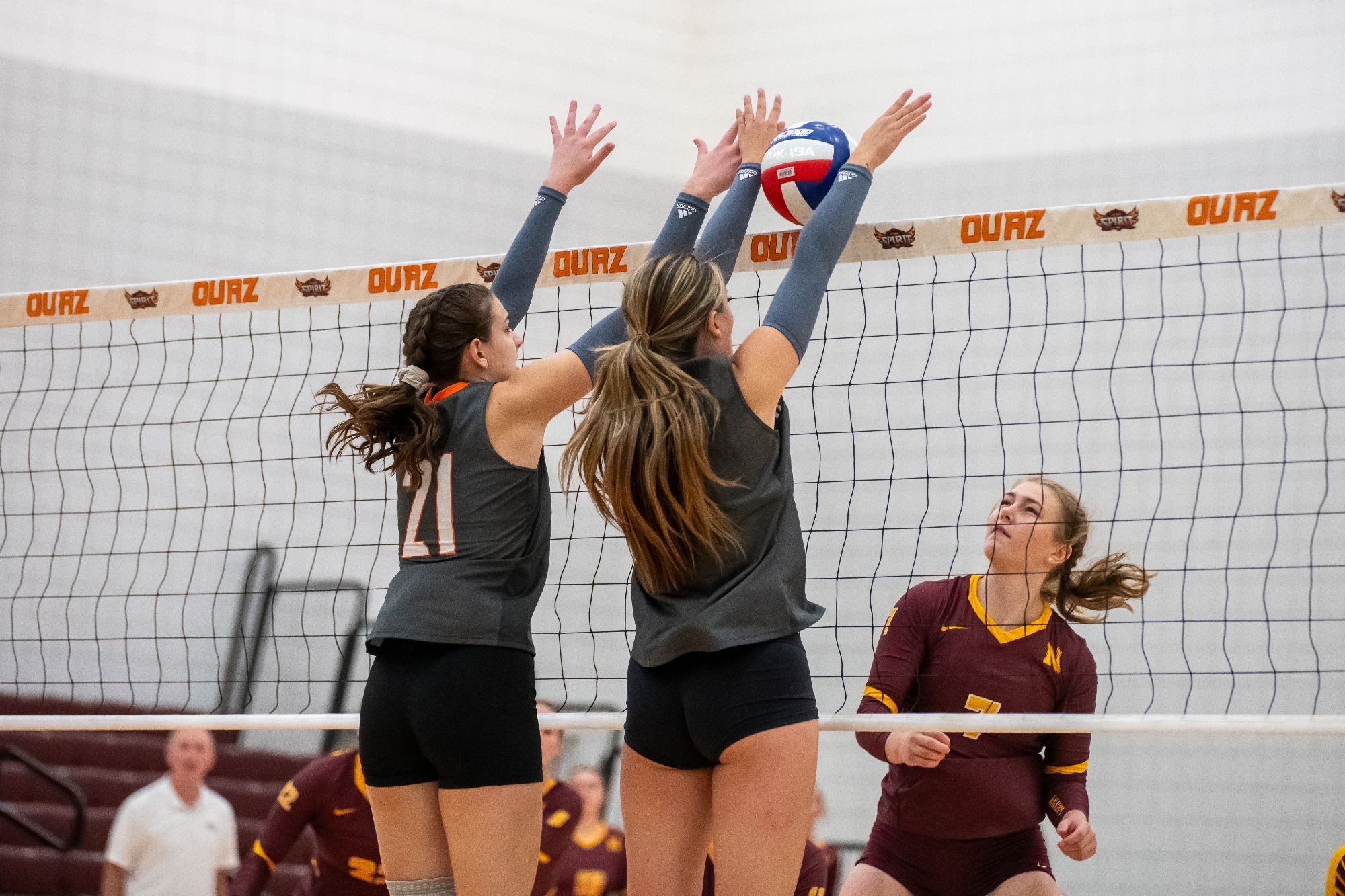 Block party inside of Faith Arena - OUAZ Athletics