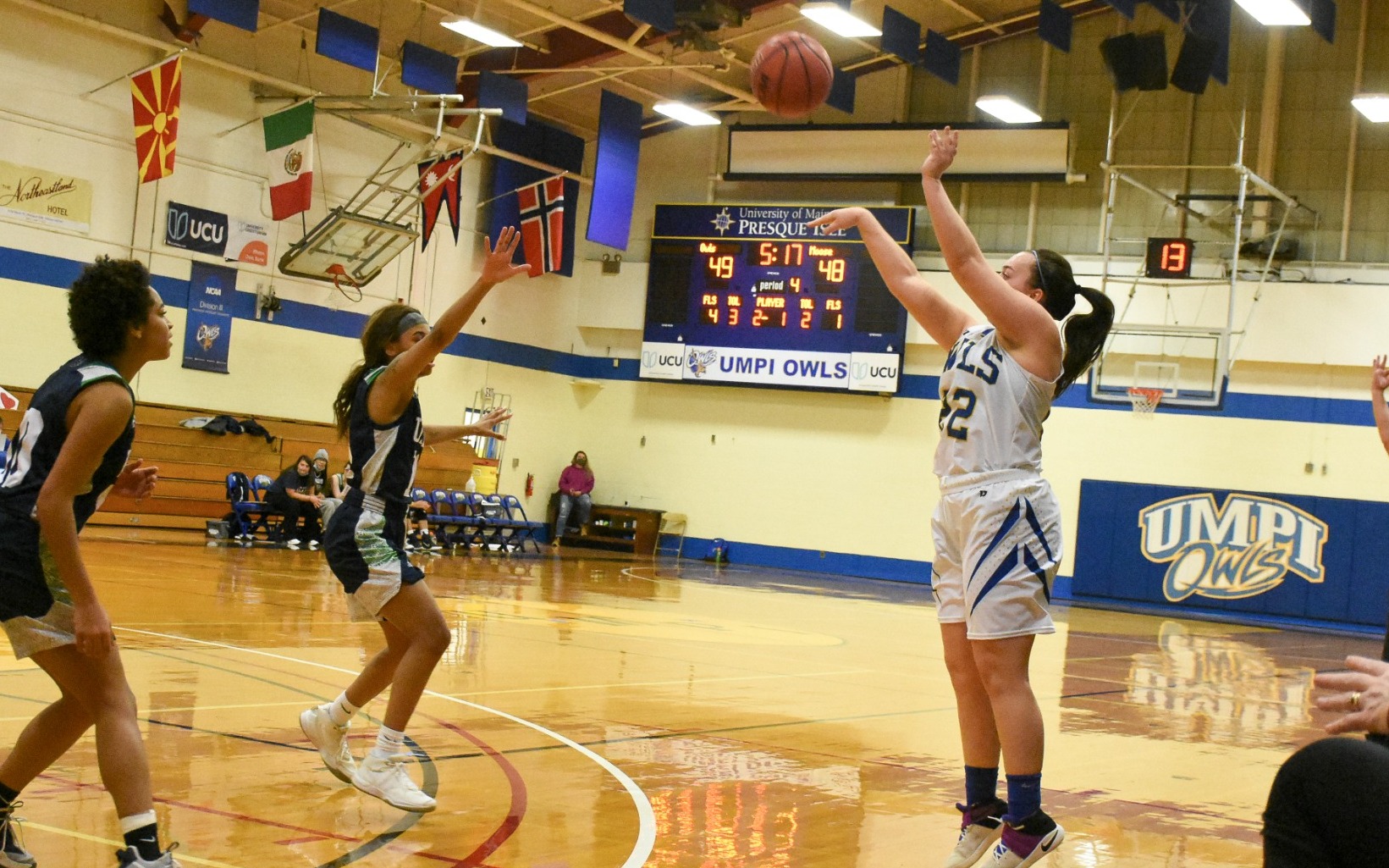 Owls Fall to MCLA off Late Game Comeback - University of Maine at ...