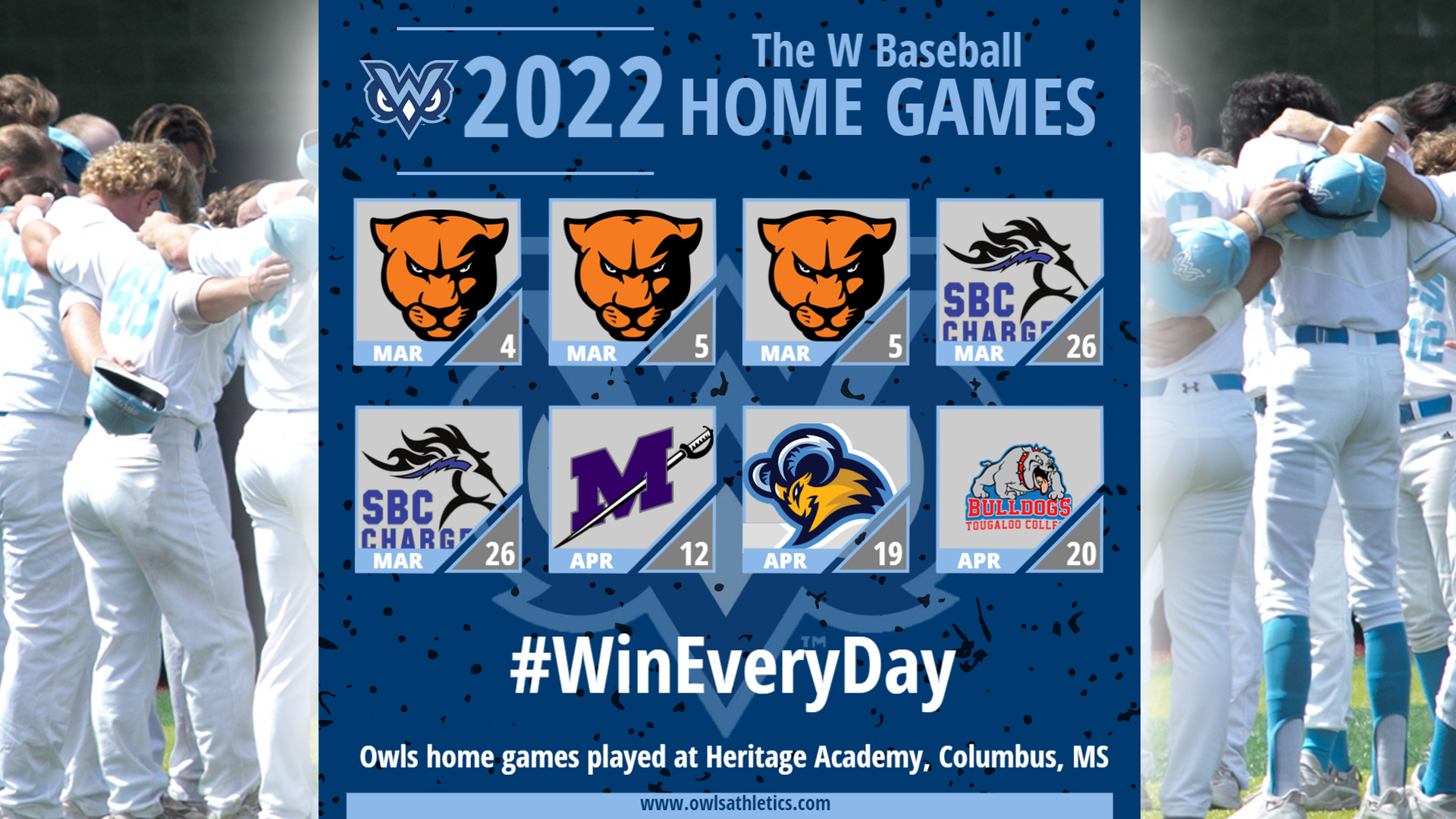 The W Baseball announces 2022 schedule - Mississippi University for Women