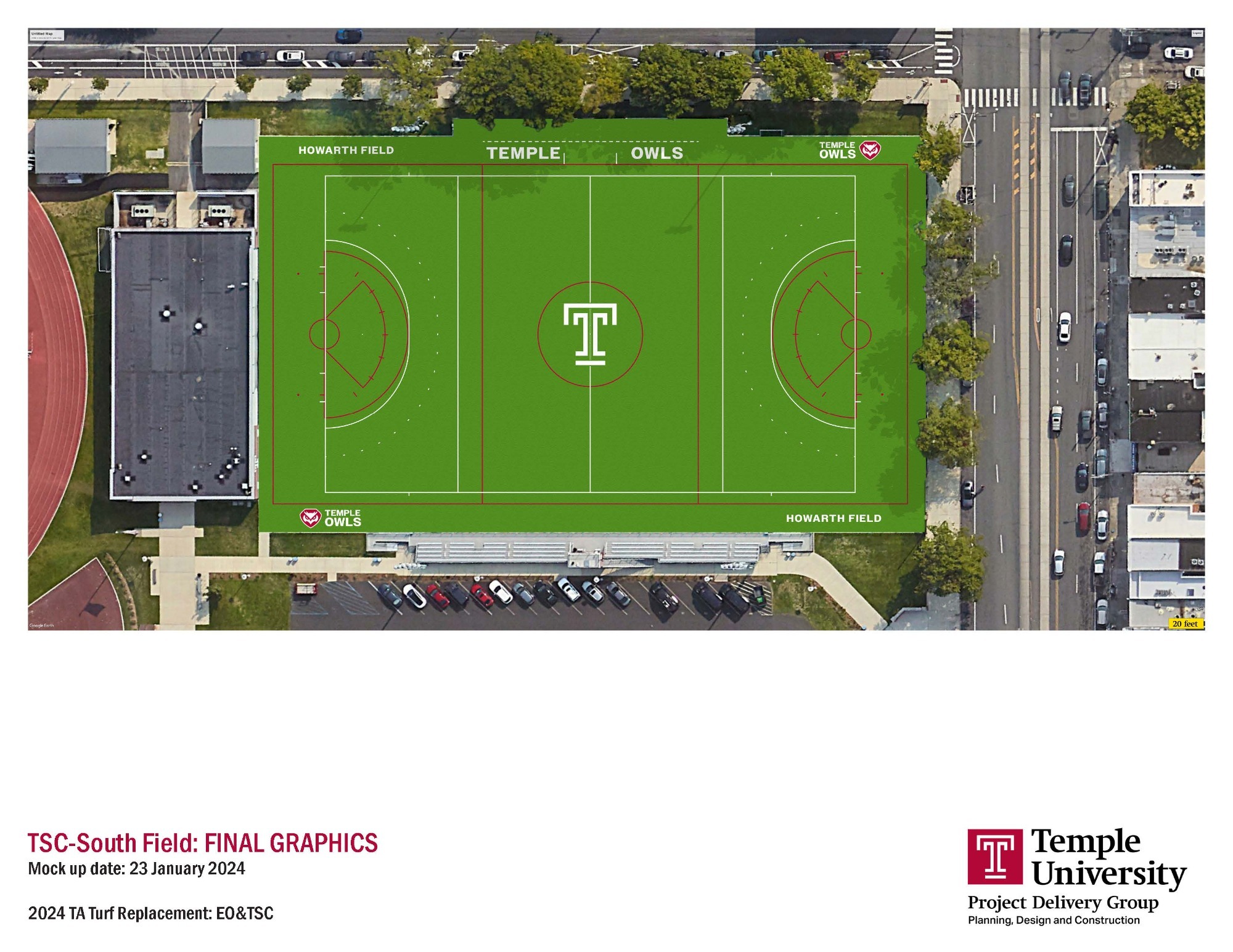 Temple to Resurface Athletics Facilities with FieldTurf - Temple