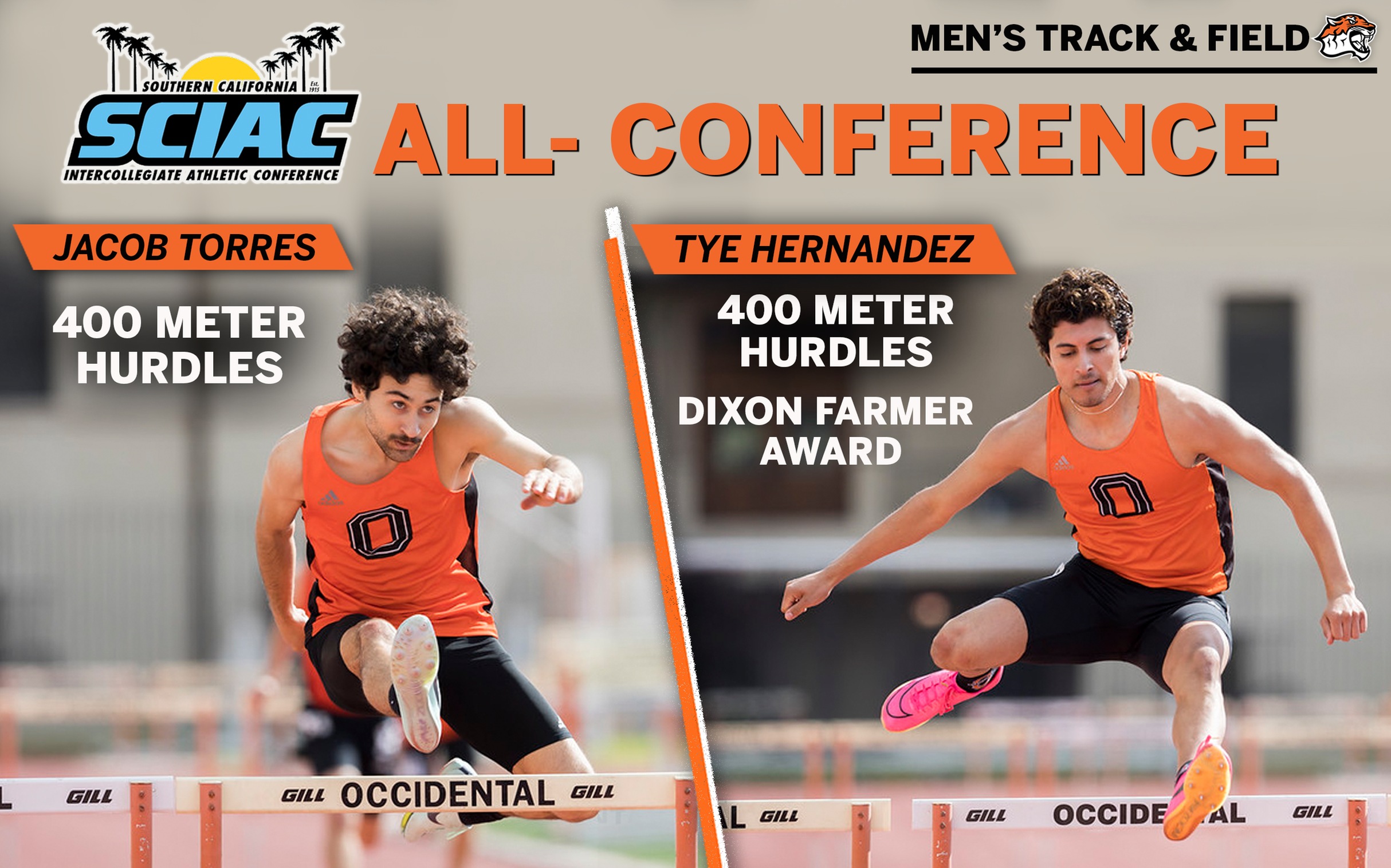 Men's T&F All-SCIAC Honors - Occidental College