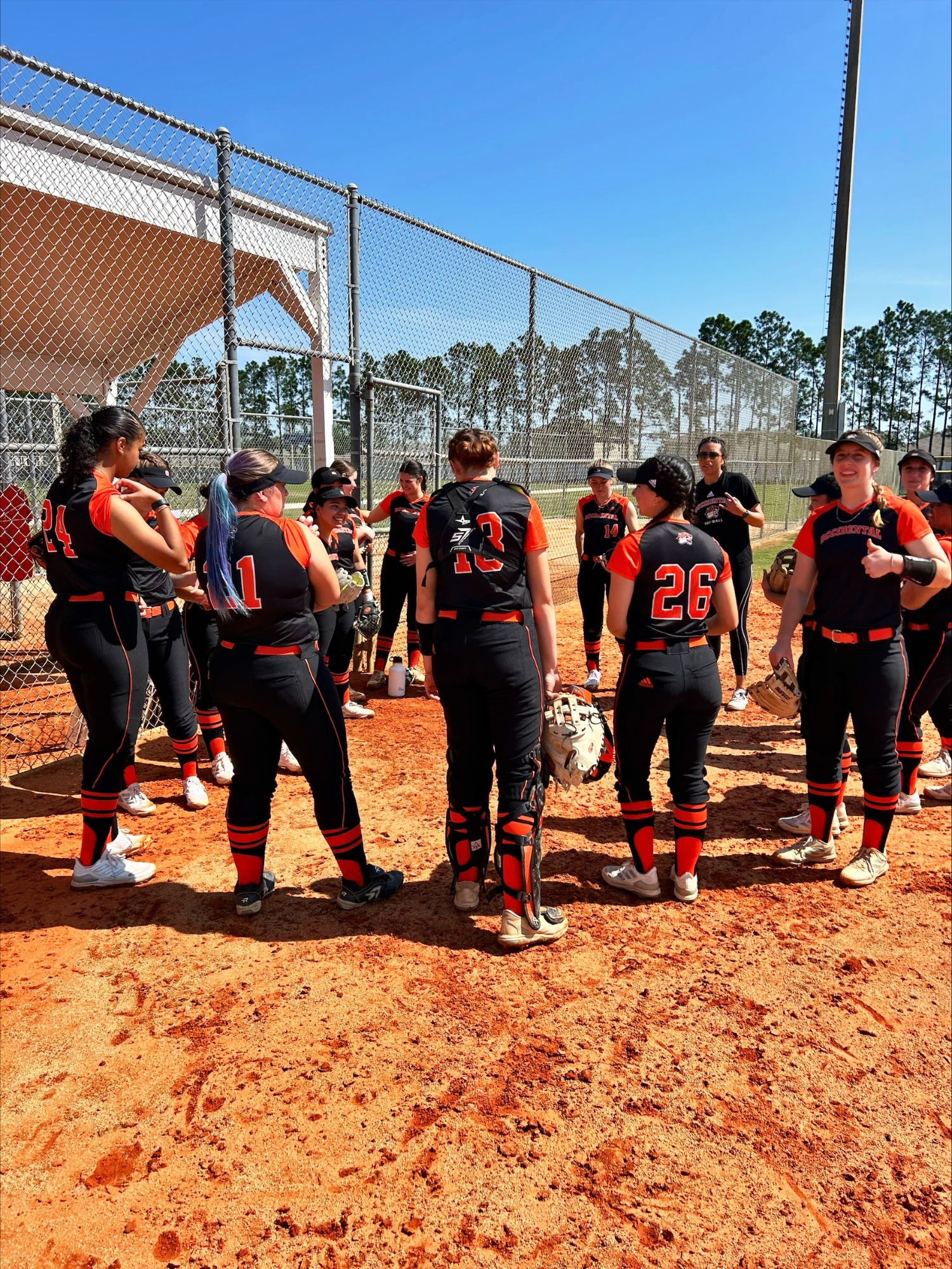 Tigers' Offense Has Big Day vs. Saints - Occidental College