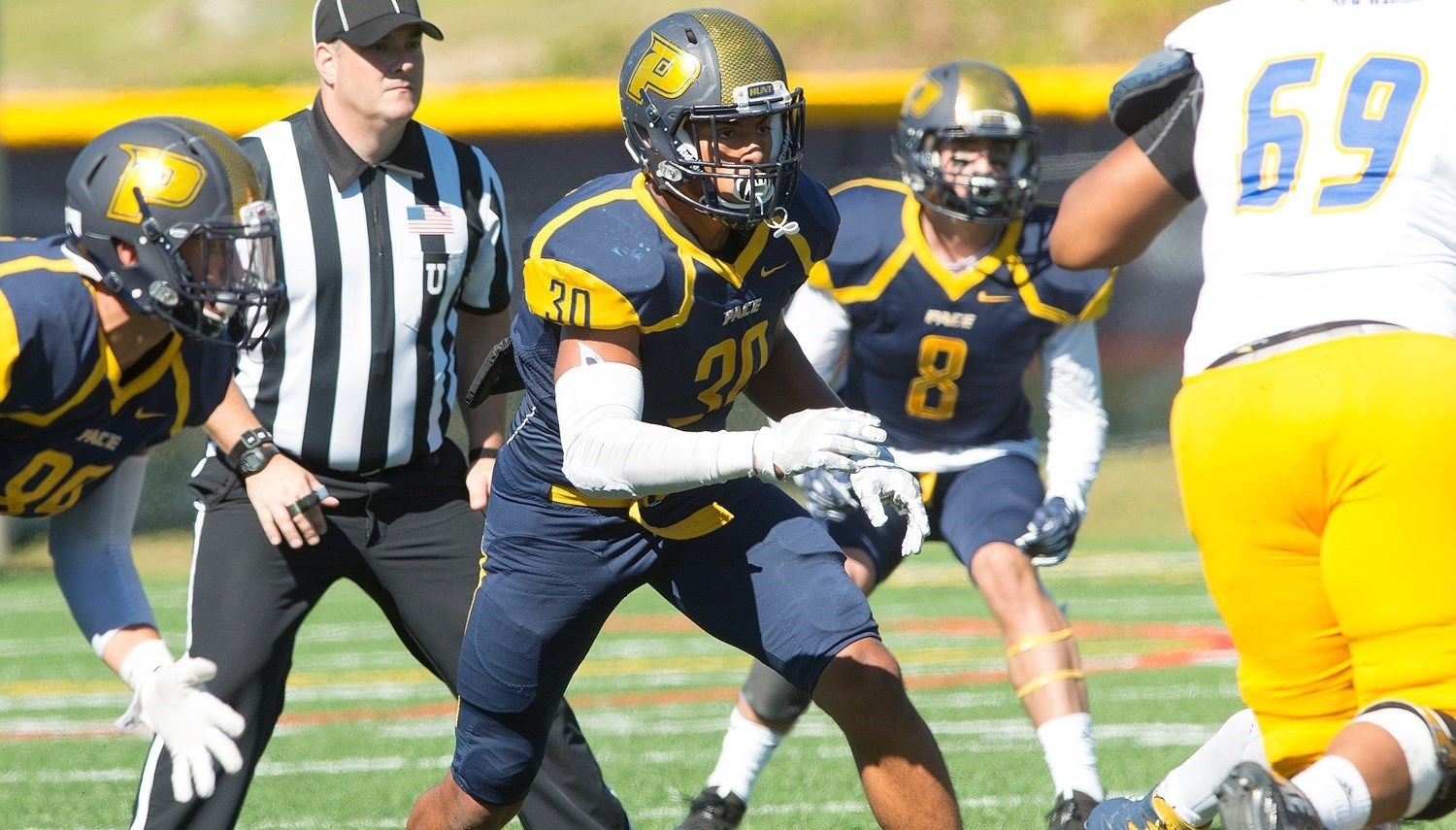 Pace Football Defeated by Merrimack - Pace University Athletics