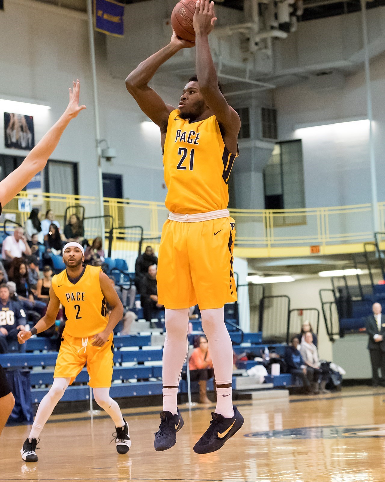 Greg Poleon - 2018-19 - Men's Basketball - Pace University Athletics