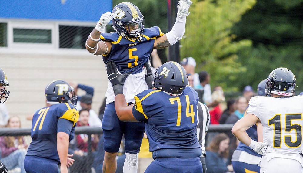 Pace Football Stays Unbeaten at Home with 20-17 Win over Bentley - Pace ...