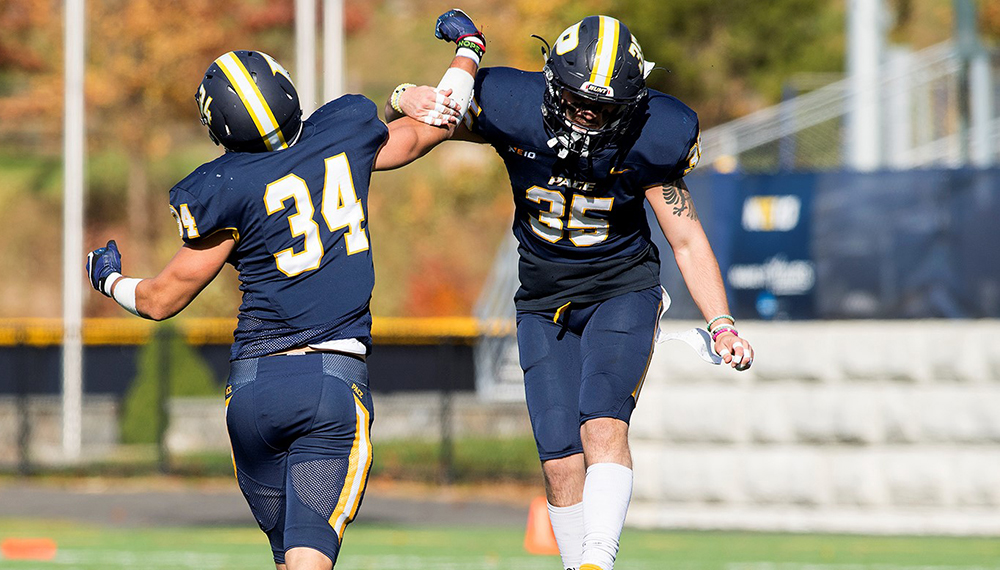 Pace Football Continues Resurgence, Defeats Merrimack For Sixth Win ...