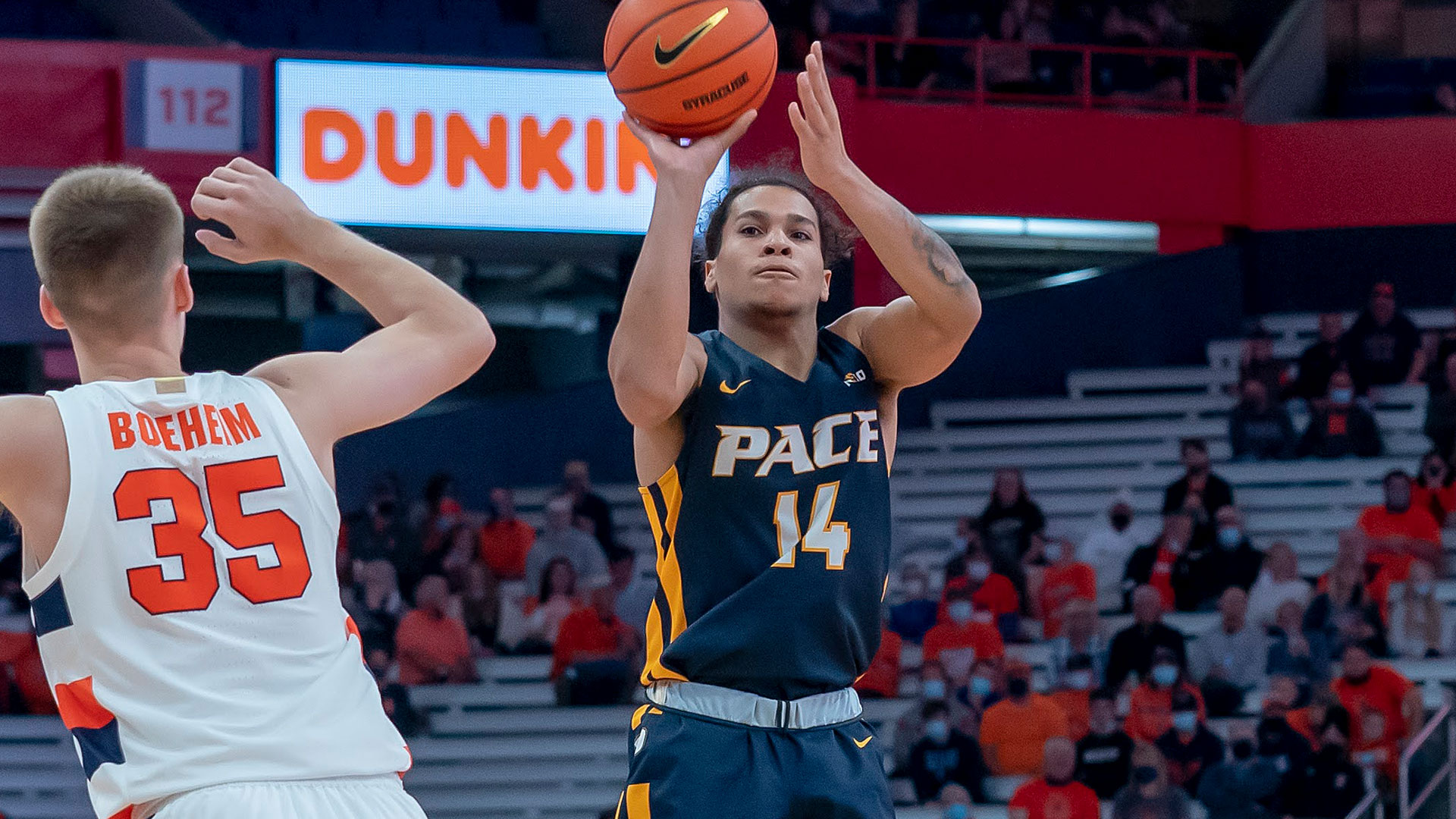 Men's Basketball Defeated at Daemen College, 83-72 - Pace University ...