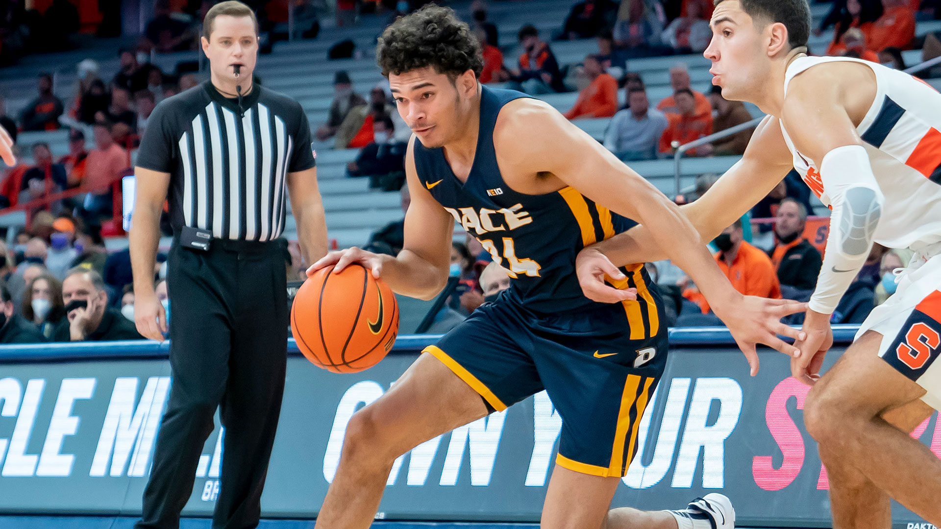 Men's Basketball Falls at the Buzzer to Saint Anselm, 79-78 - Pace ...