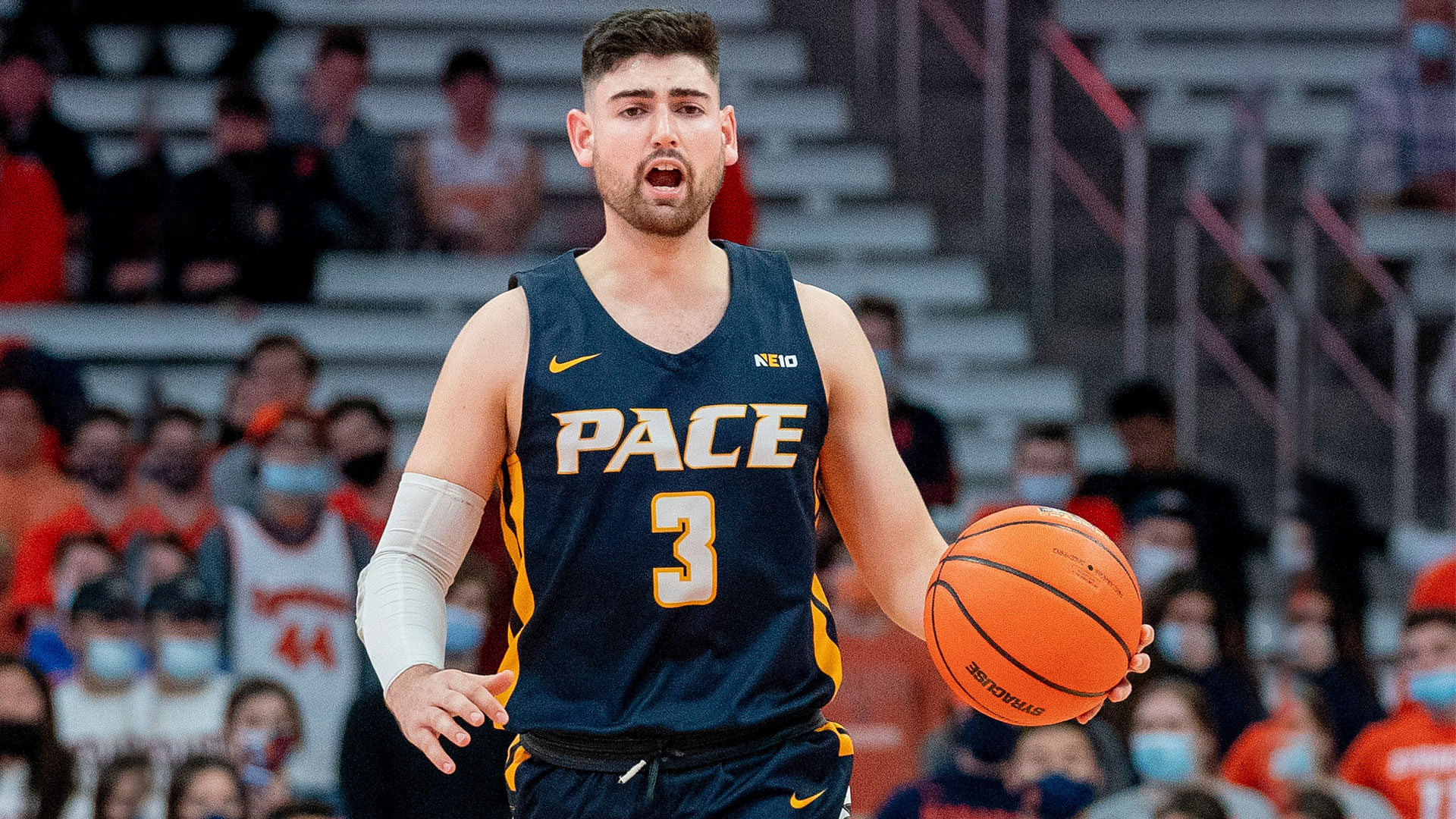 Men's Basketball Wins at AIC to Clinch Top Seed in NE10 Tournament and ...