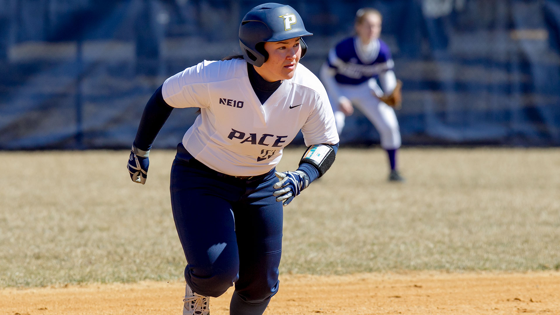 Pace Softball Falls Twice at Saint Anselm - Pace University Athletics