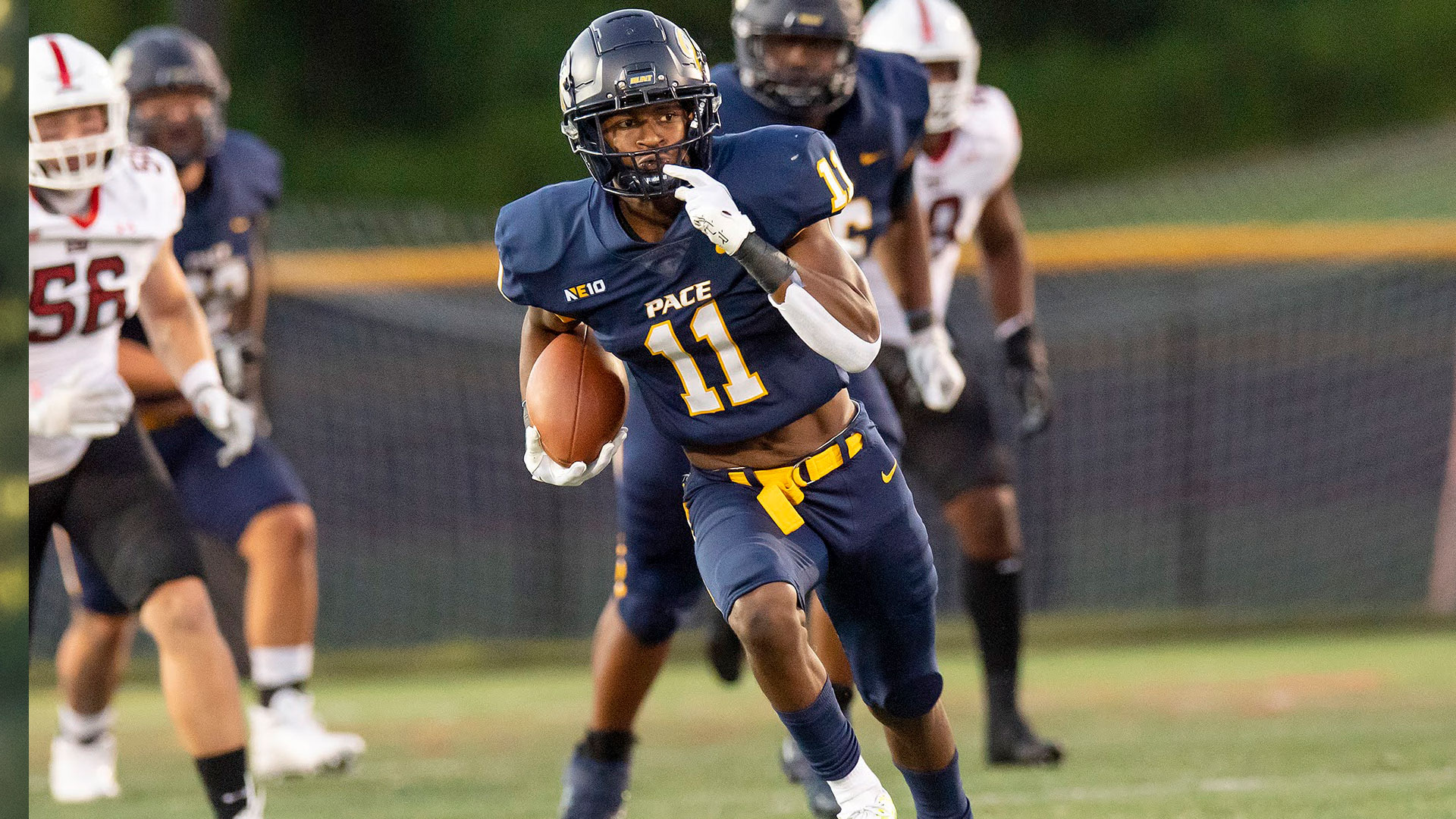 Pace Football Falls at Bentley, 41-20 - Pace University Athletics