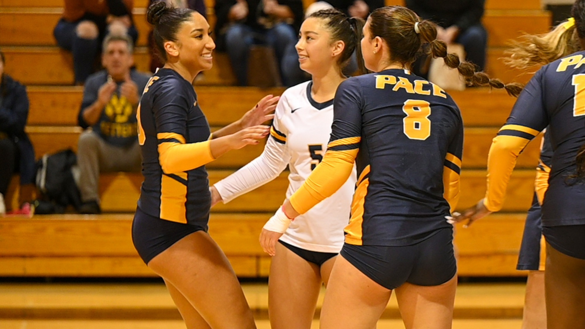 Setters Handle Chargers on the Road - Pace University Athletics