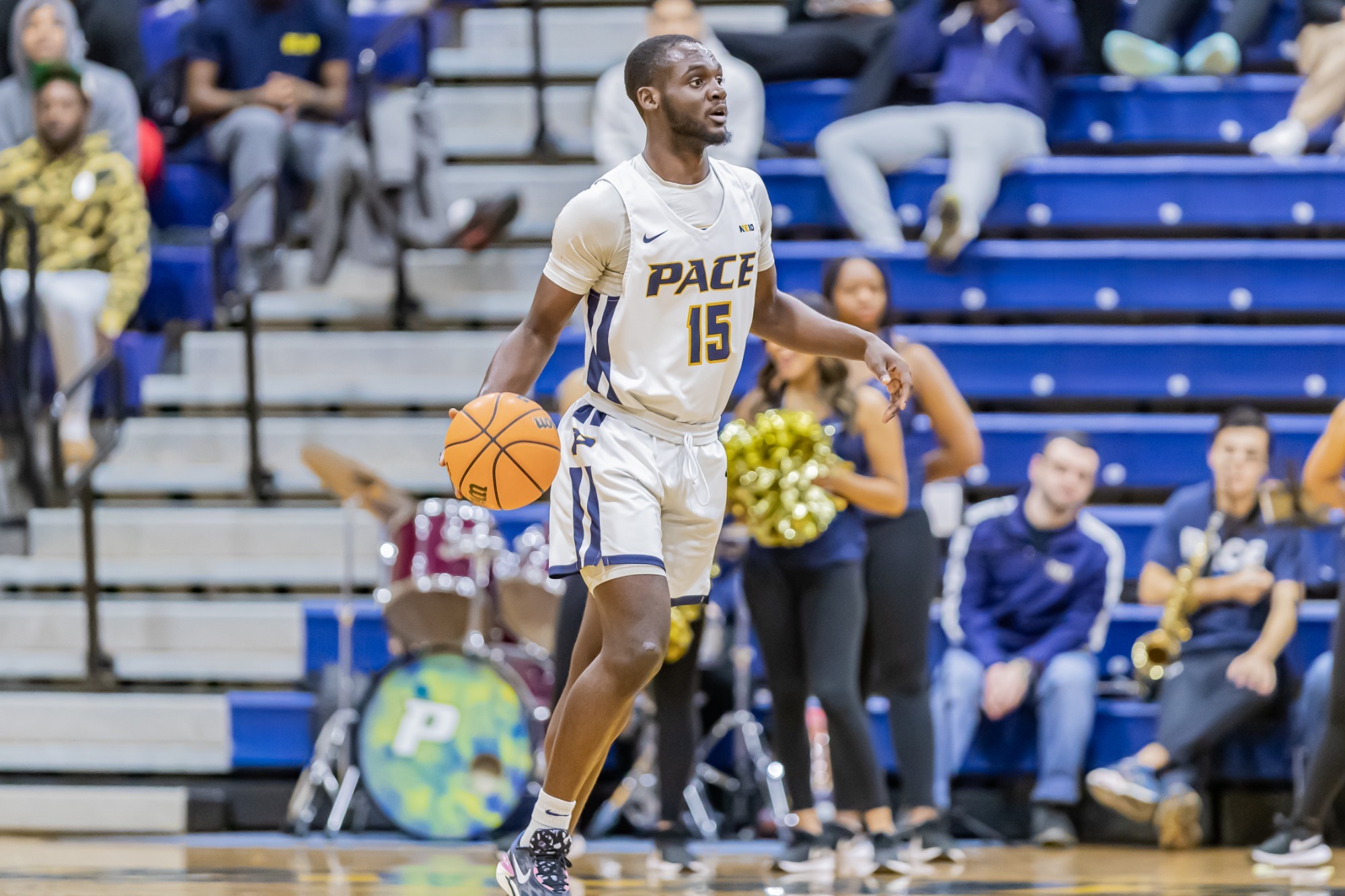 Adeleye Oyekanmi - 2022-23 - Men's Basketball - Pace University Athletics