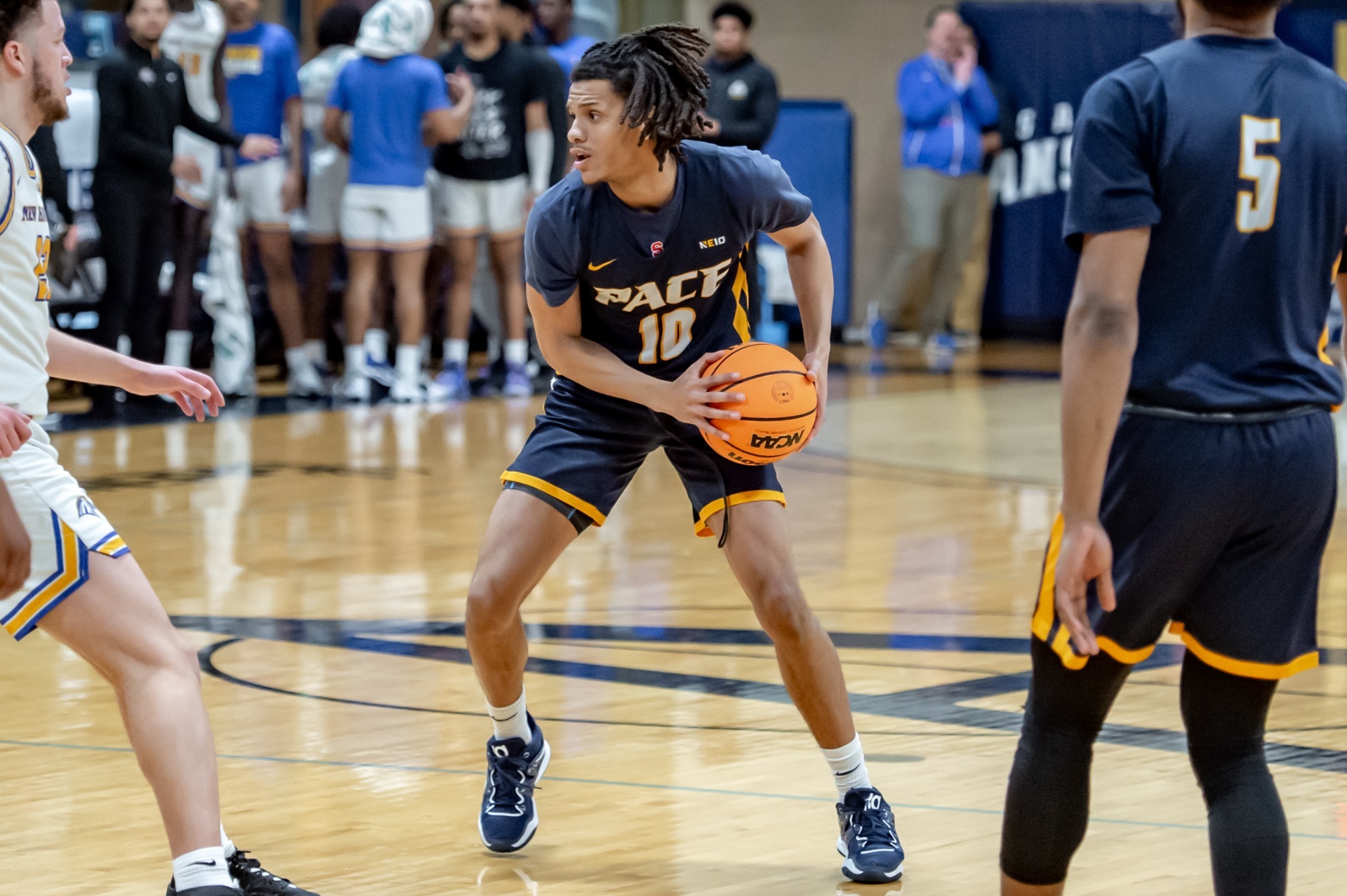 Joel Baez - 2022-23 - Men's Basketball - Pace University Athletics