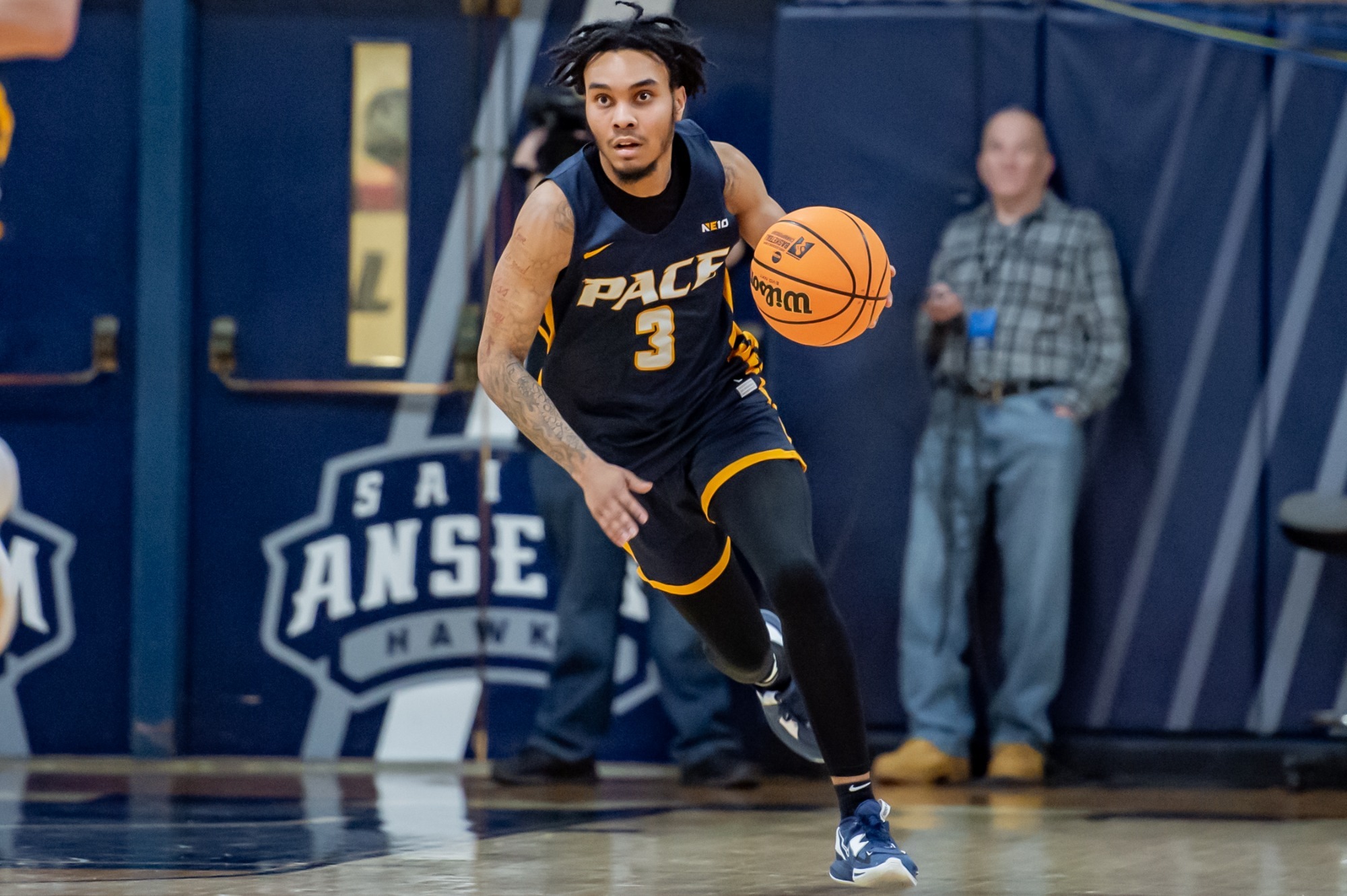 Lyron Bennett - 2022-23 - Men's Basketball - Pace University Athletics