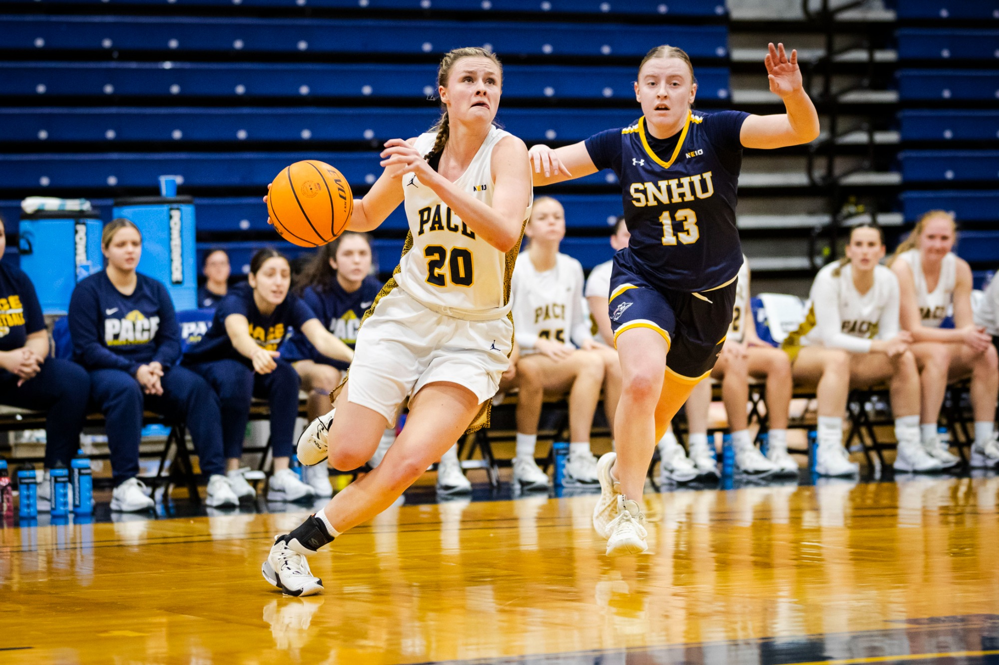 Collins’ Stellar Night Leads Setters to Win Over Saint Anselm - Pace ...