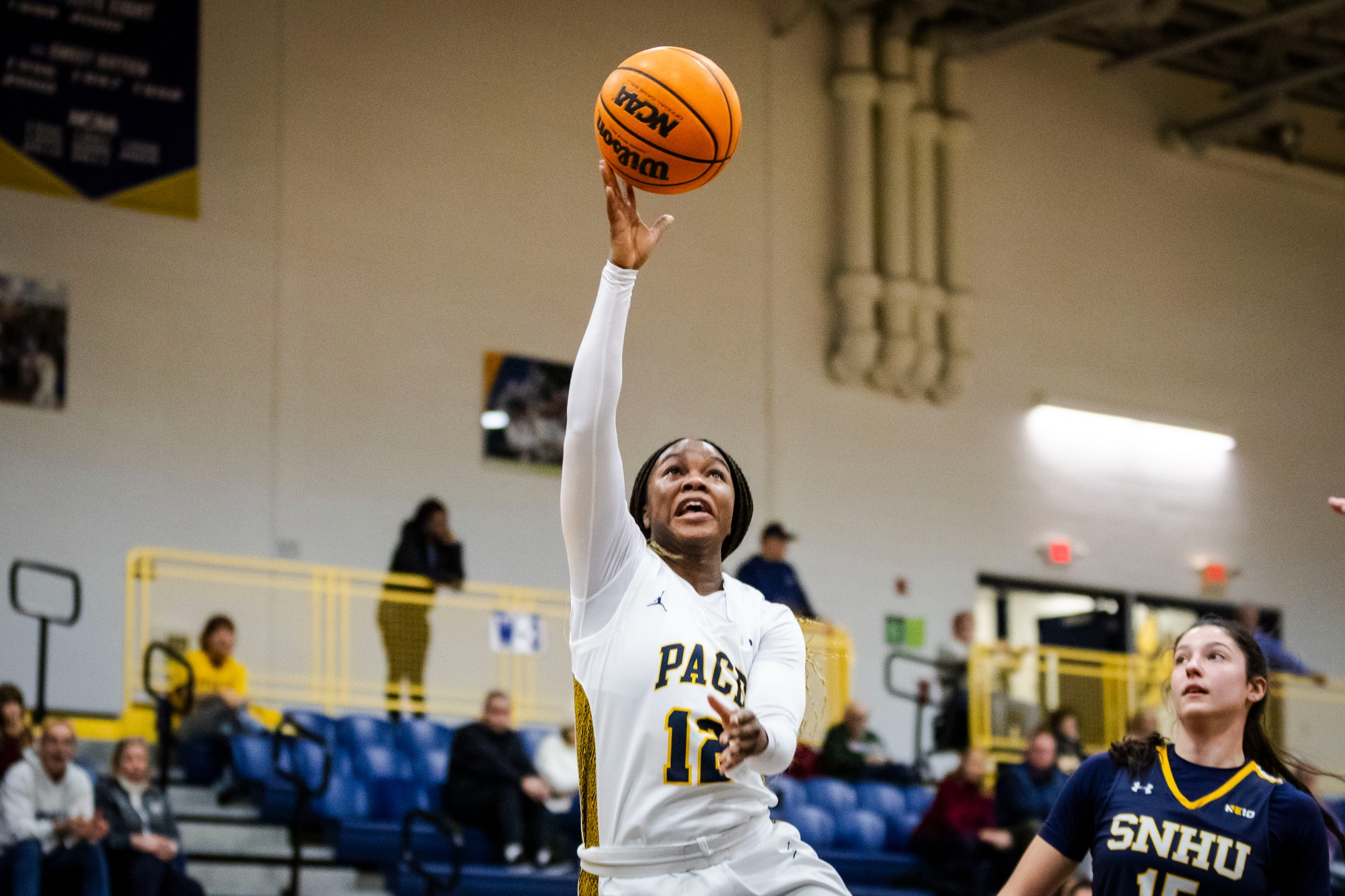 SNHU Fends Off Pace, 74-69 - Pace University Athletics