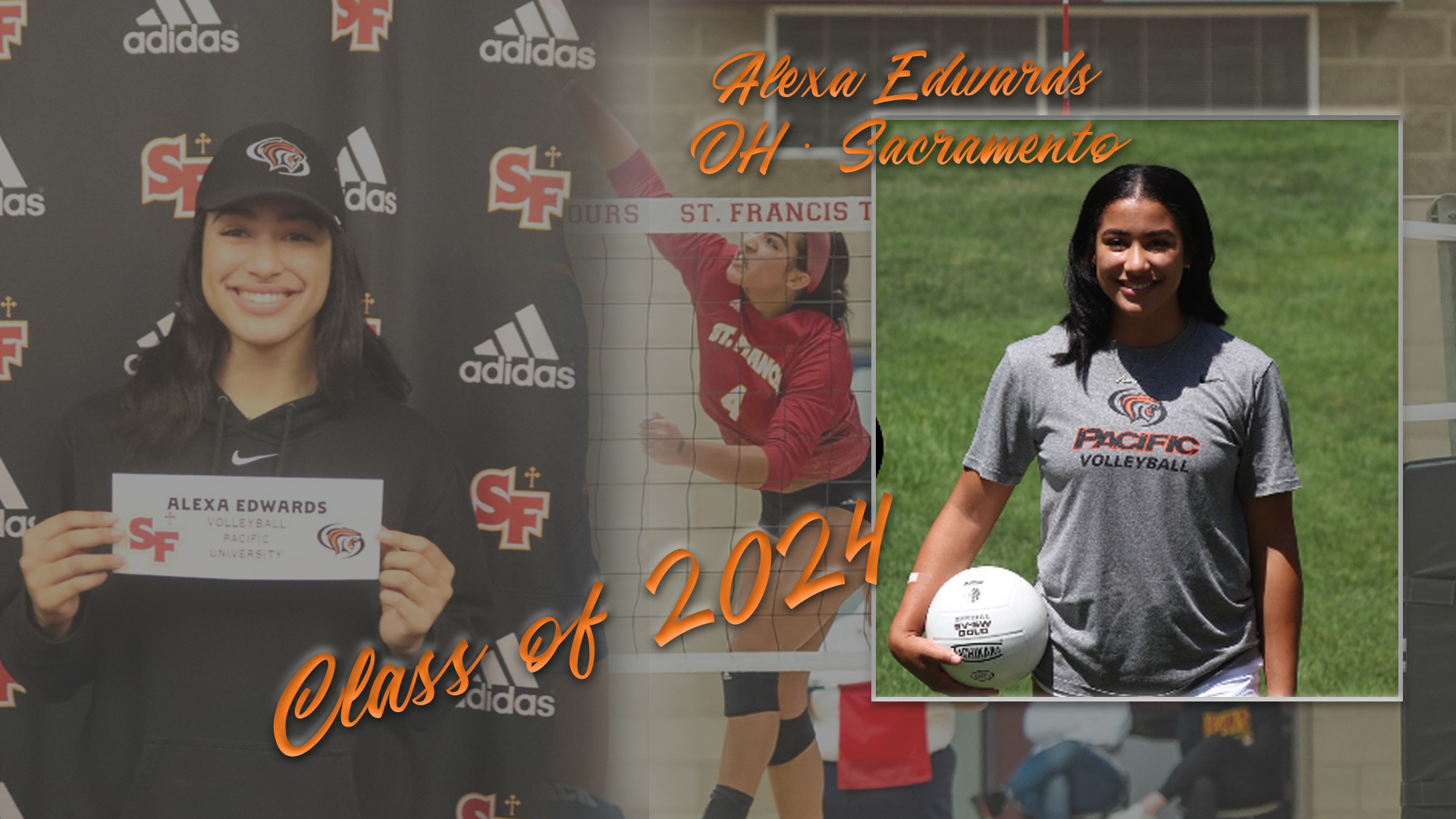 Volleyball Signs Alexa Edwards for 2020 Season - University of the Pacific