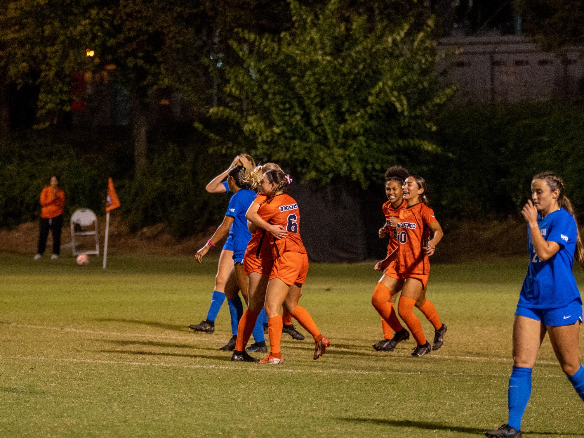 Johnson Scores as Tigers Draw with Cougars - University of the Pacific