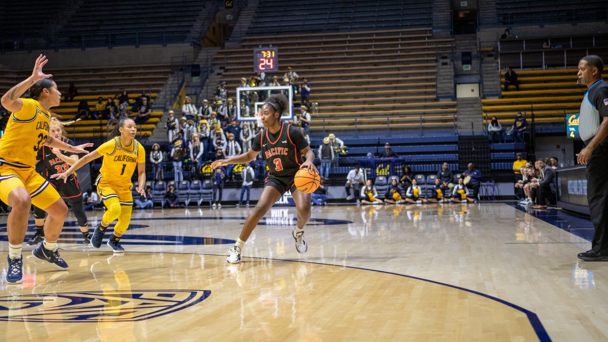 Tigers Fall to Golden Bears in High Scoring Battle - University of the ...