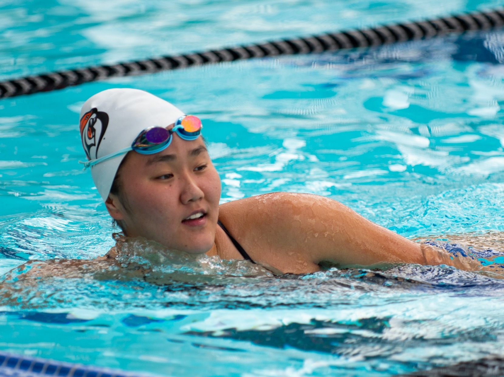 Caitlin Tan Qualifies For Final In 100 Fly - University of the Pacific