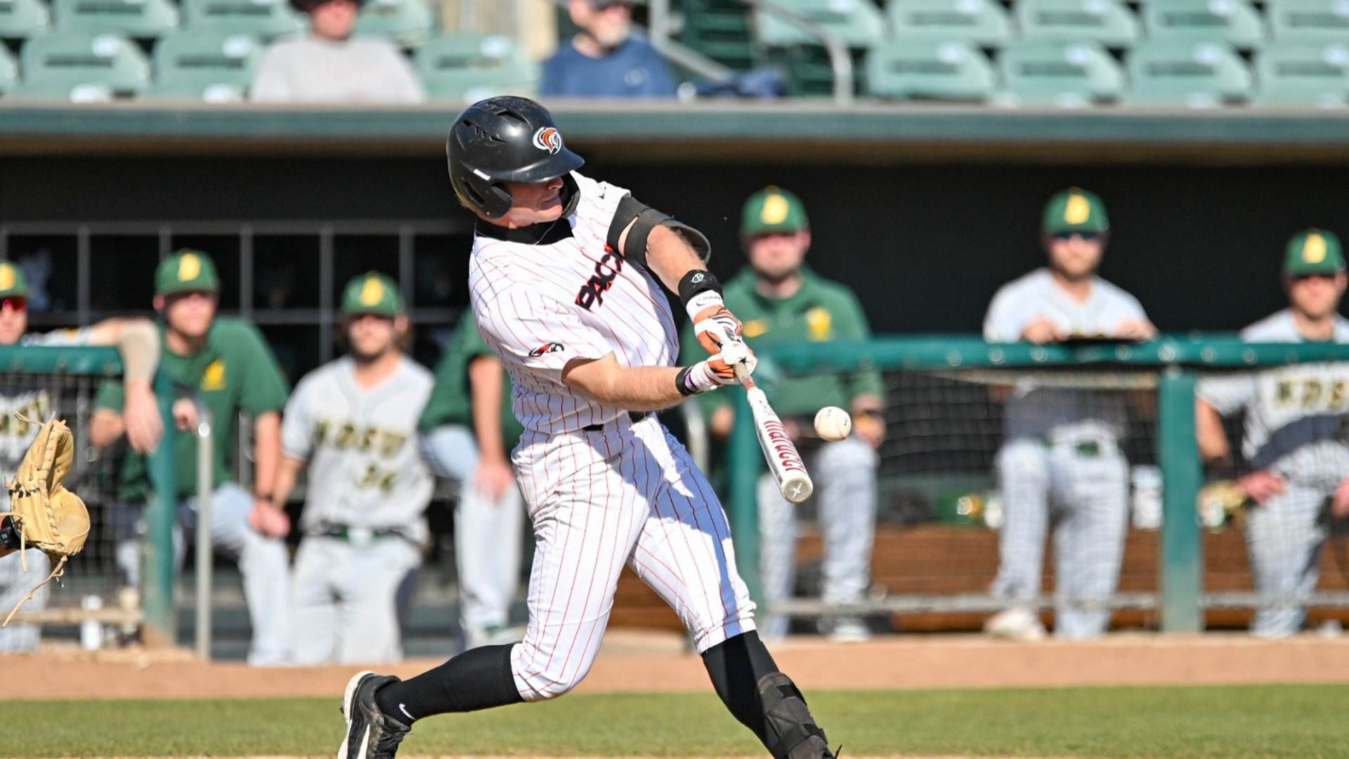 Petersen Blasts First Home Run in Series Finale - University of the Pacific